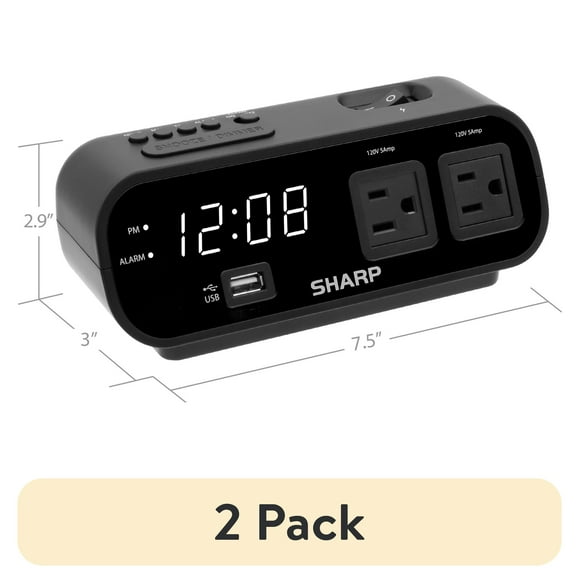 Sharp Alarm Clocks in Clocks - Walmart.com
