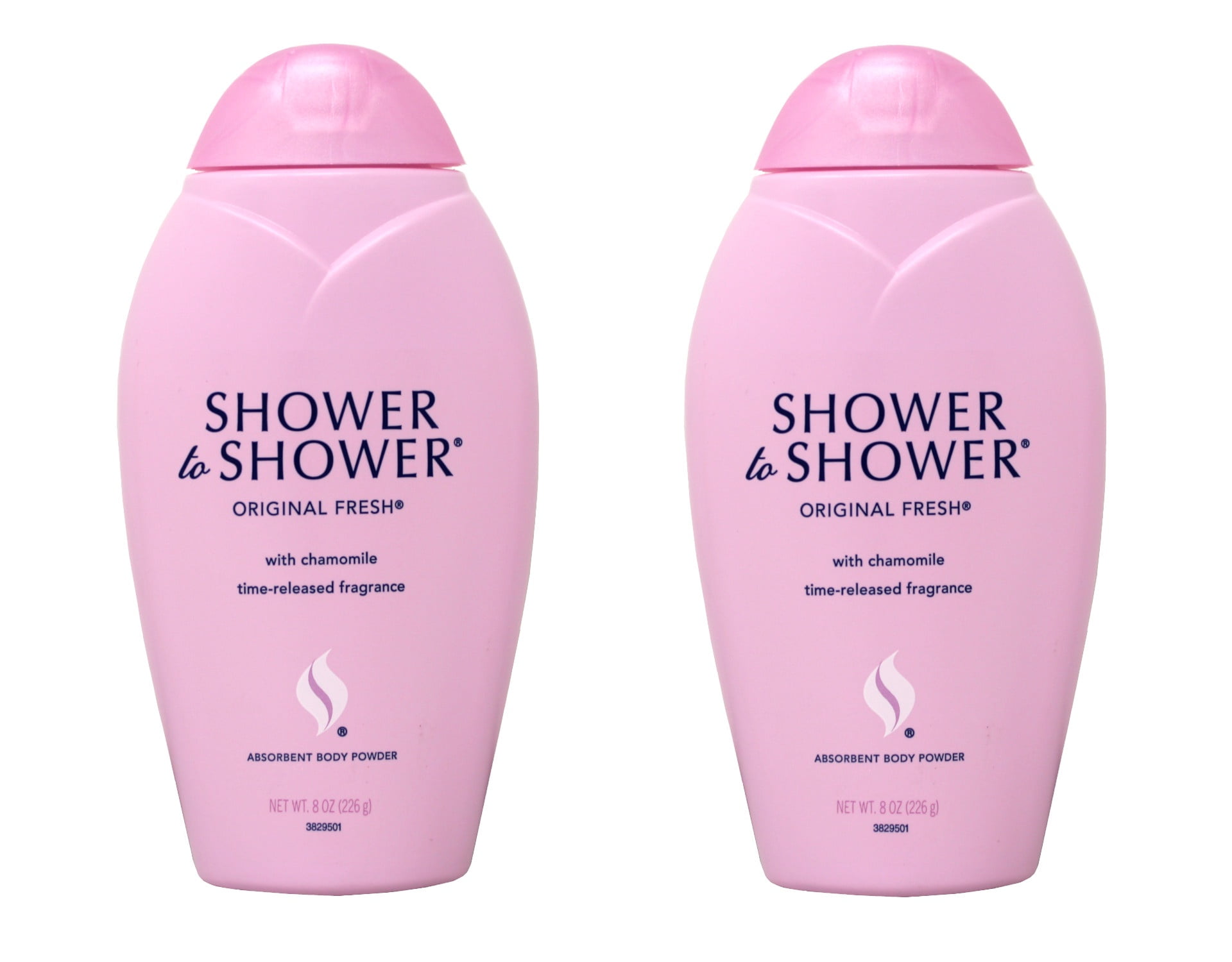 (2 pack) SHOWER TO SHOWER Body Powder Original Fresh 8 Oz - Walmart.com