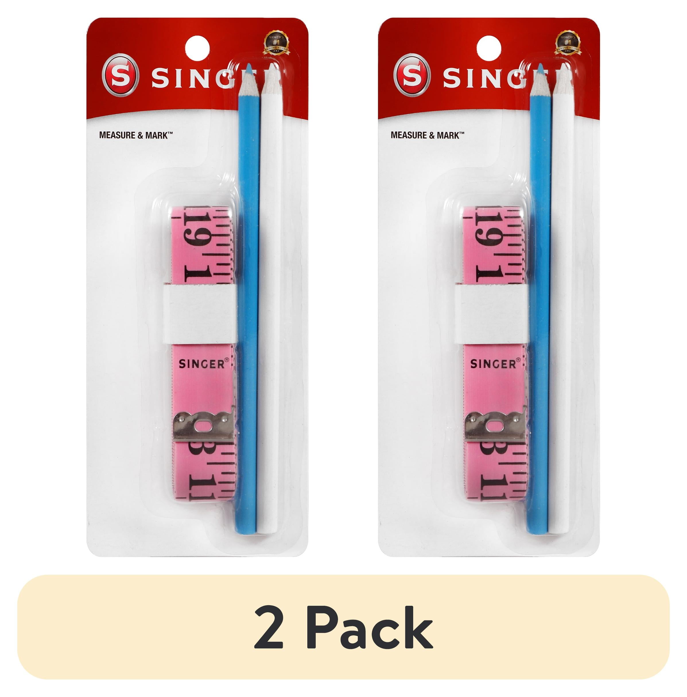 (2 pack) SINGER Measure & Mark - 120 inch Tape Measure and Fabric ...