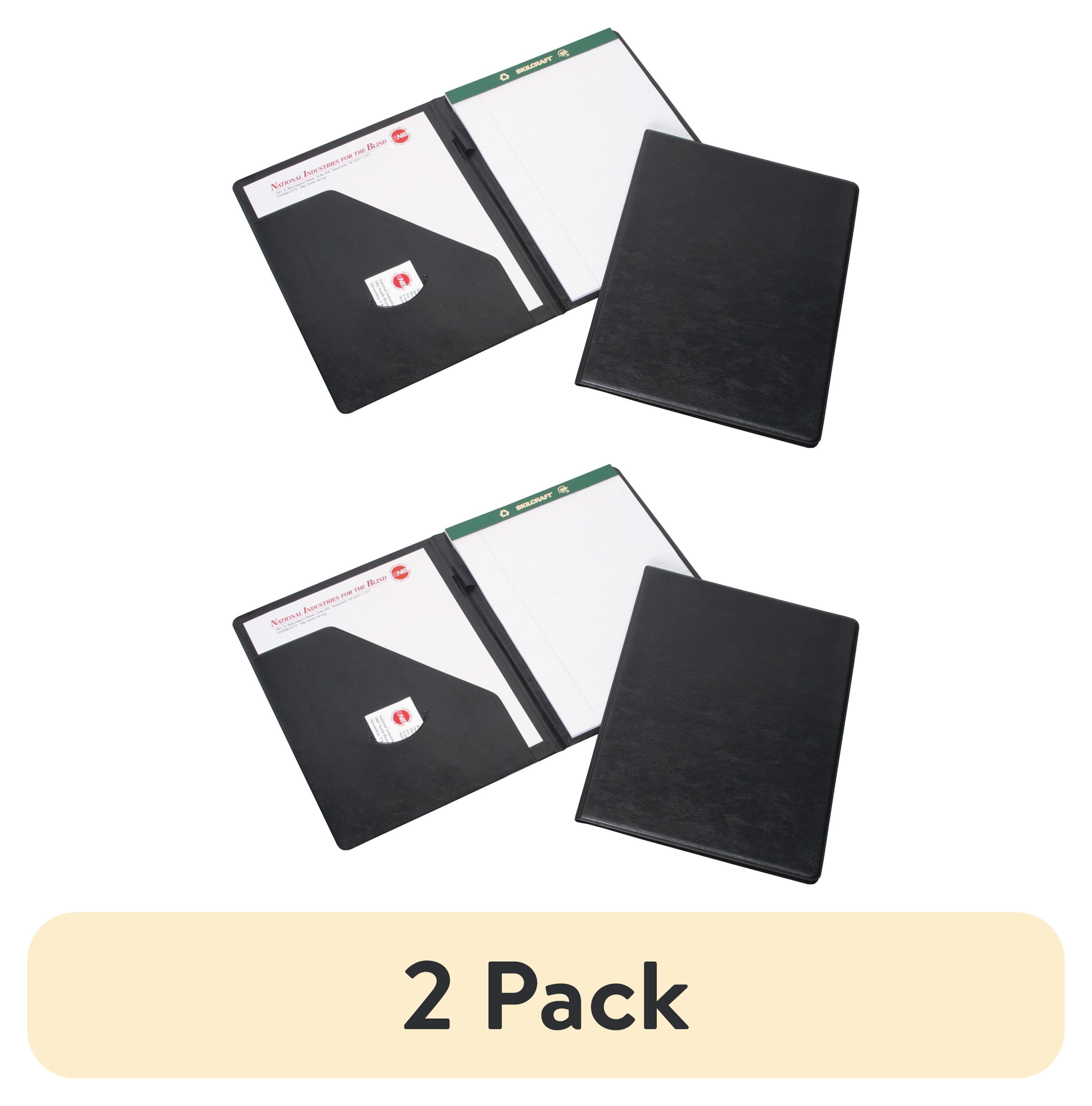 (2 pack) SKILCRAFT, NSN4840004, Standard Writing Portfolio, 1 Each ...