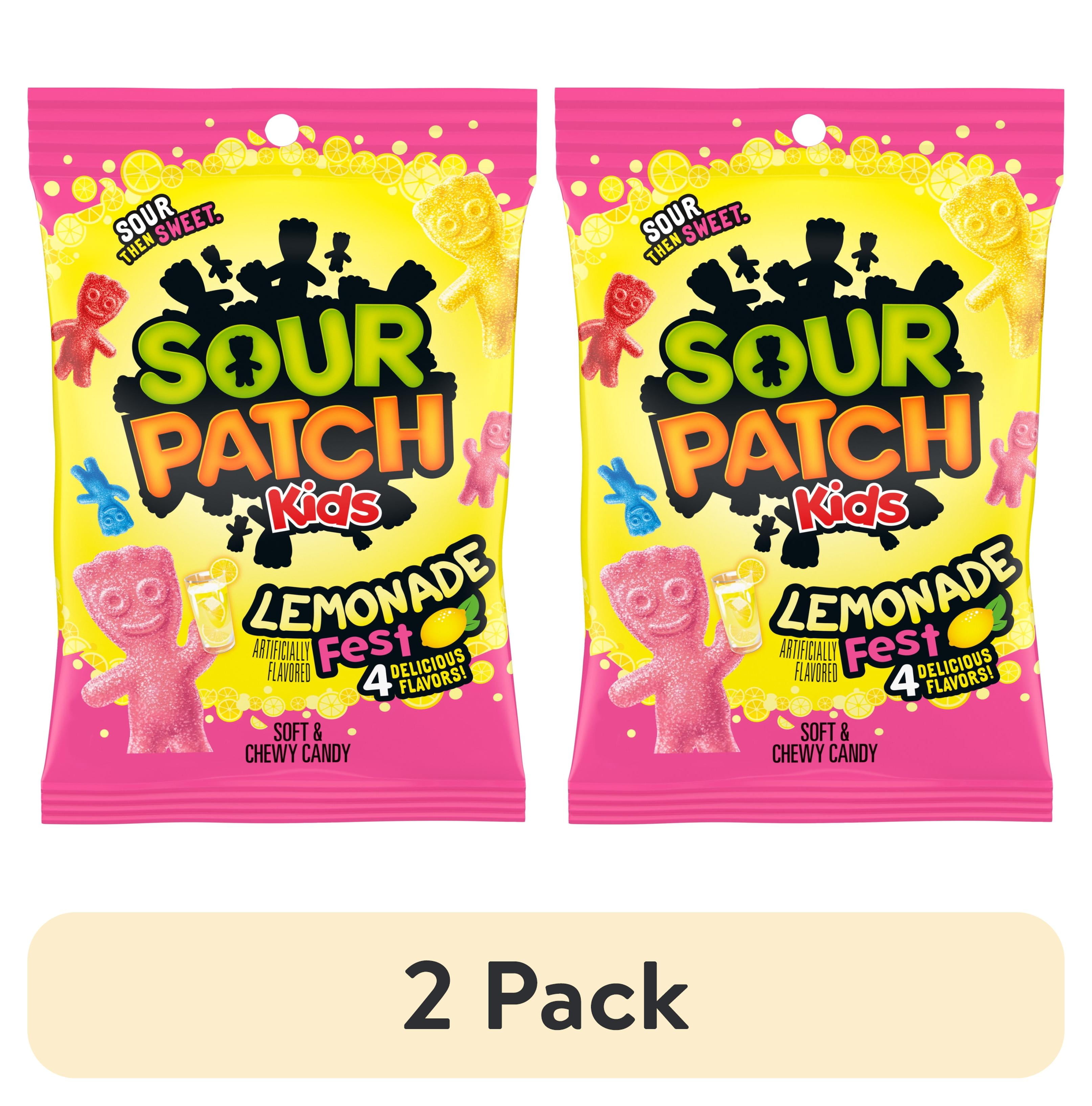 (2 pack) SOUR PATCH KIDS Lemonade Fest Soft & Chewy Candy, 8.02 oz ...