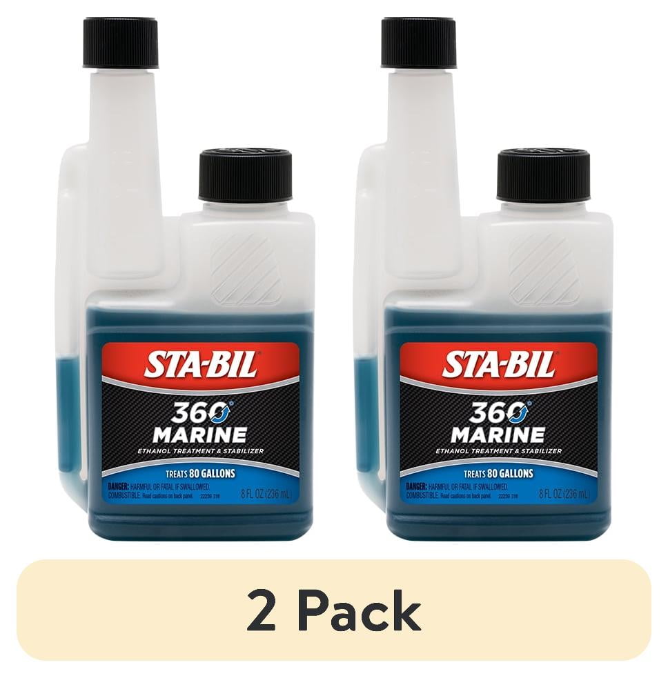 (2 pack) STA-BIL 360 Marine Ethanol Treatment and Fuel Stabilizer 8 oz ...