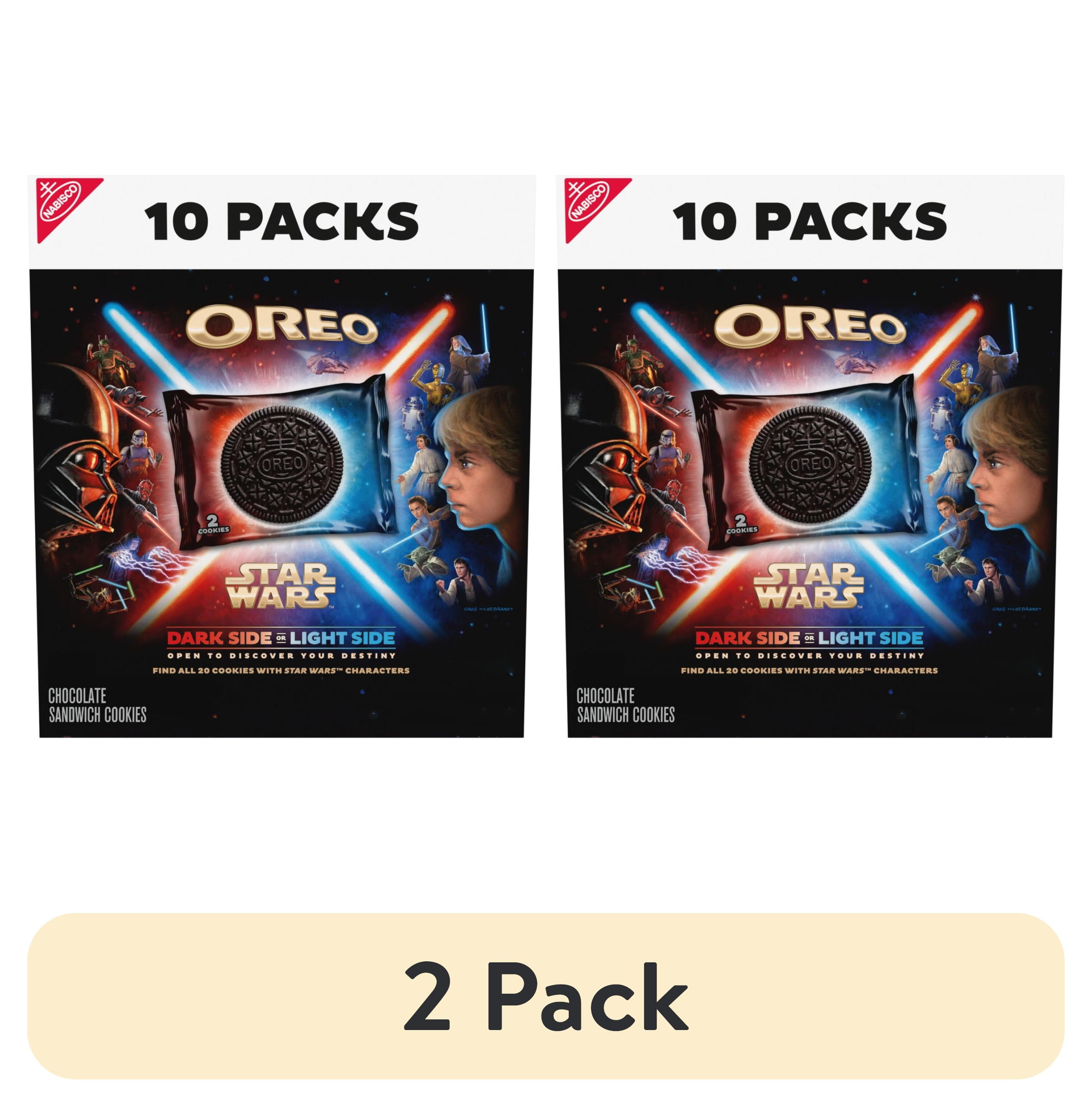 (2 pack) STAR WARS™ OREO Cookies, Special Edition, 10 Snack Packs (2 ...