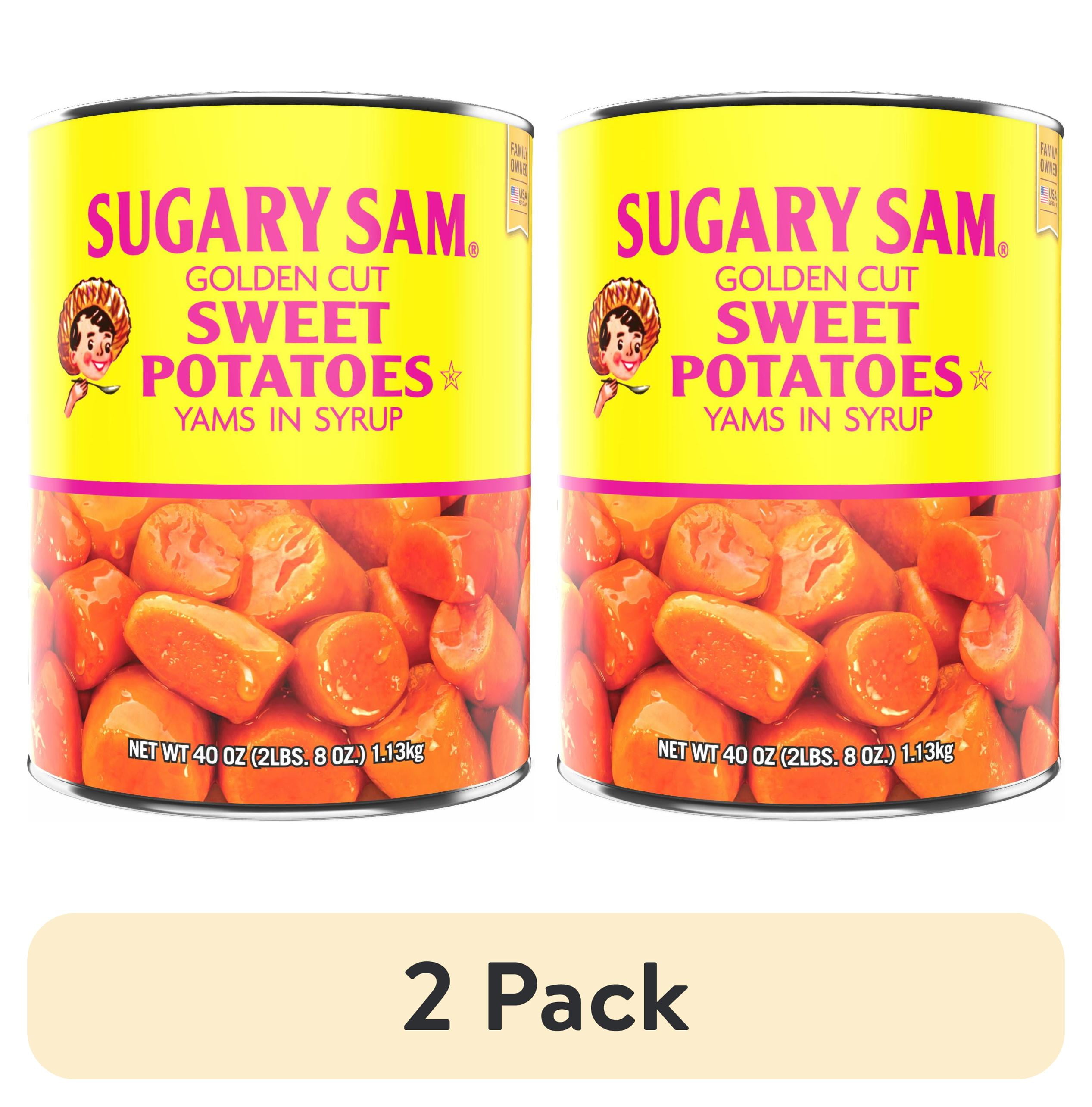 (2 pack) SUGARY SAM CUT YAMS - Walmart.com