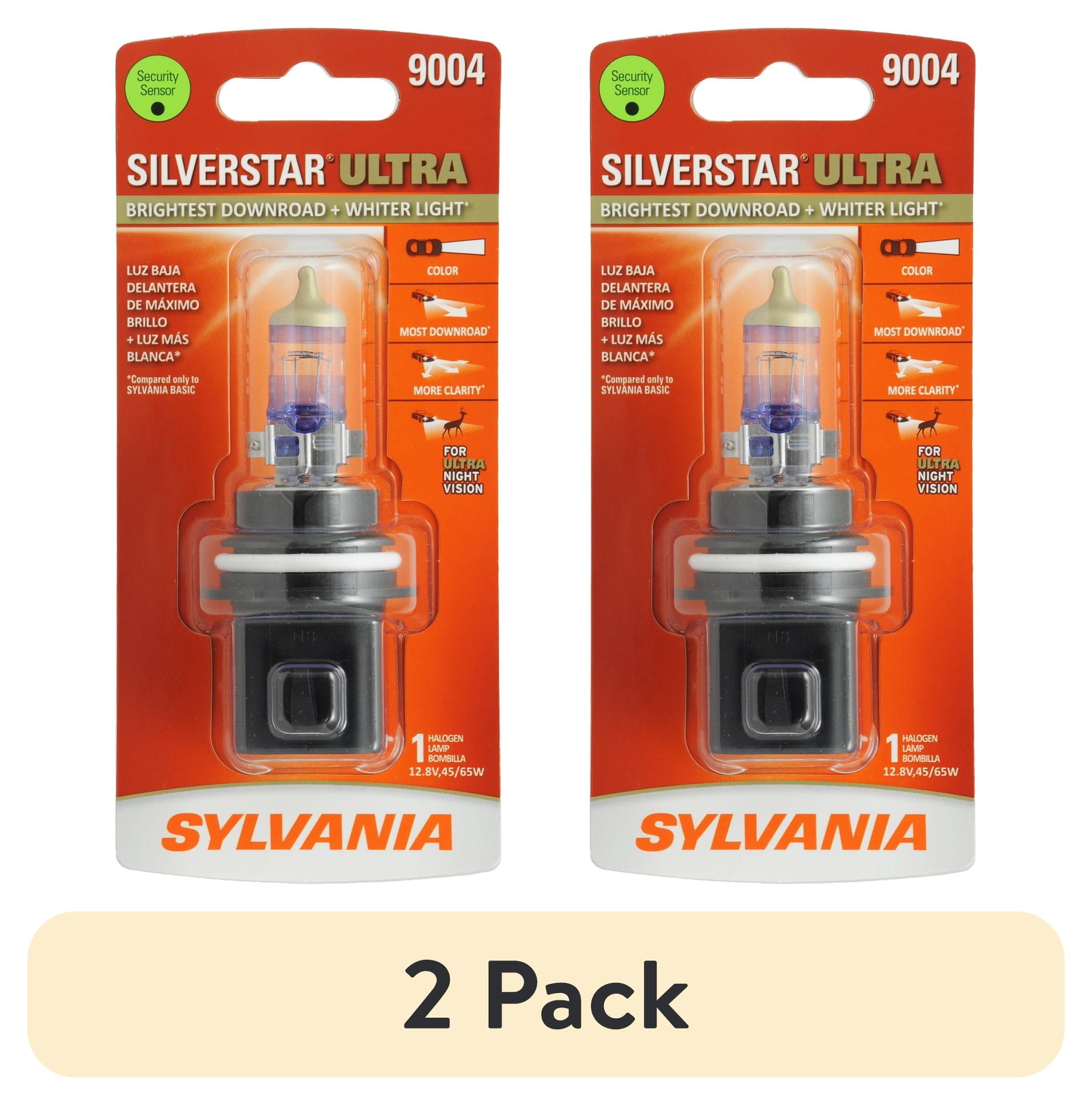(1 pack) Sylvania 9004 SilverStar ULTRA Halogen Headlight Bulb, 1 Pack ...