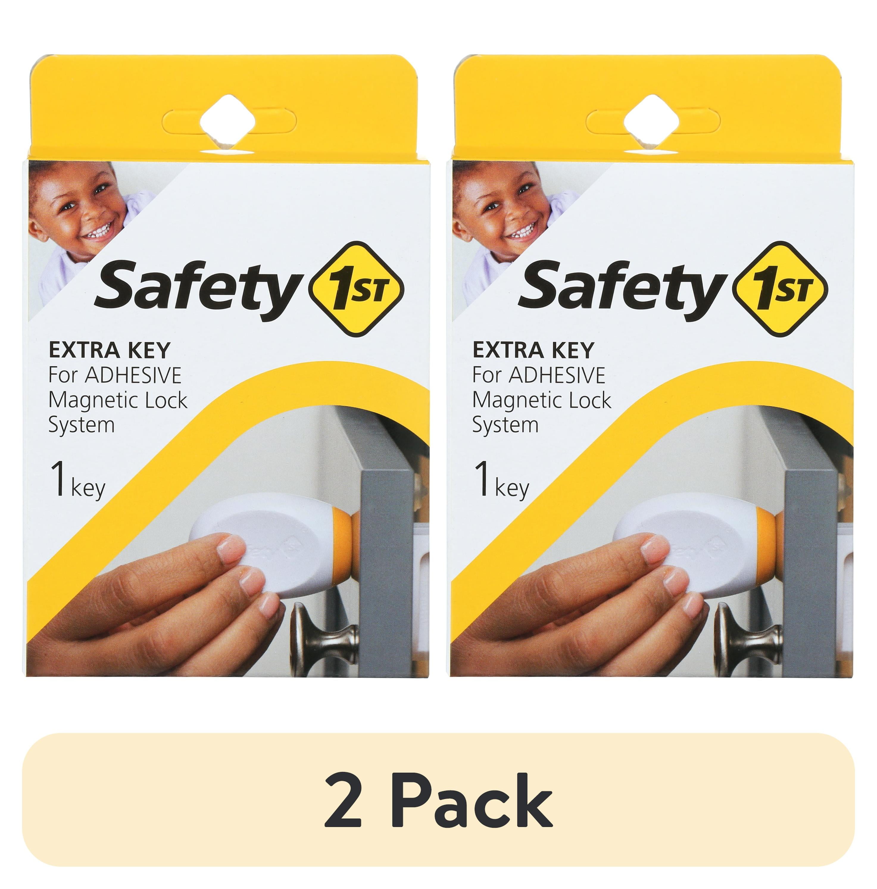 (2 pack) Safety 1st Extra Key for Adhesive Magnetic Safety Lock System ...