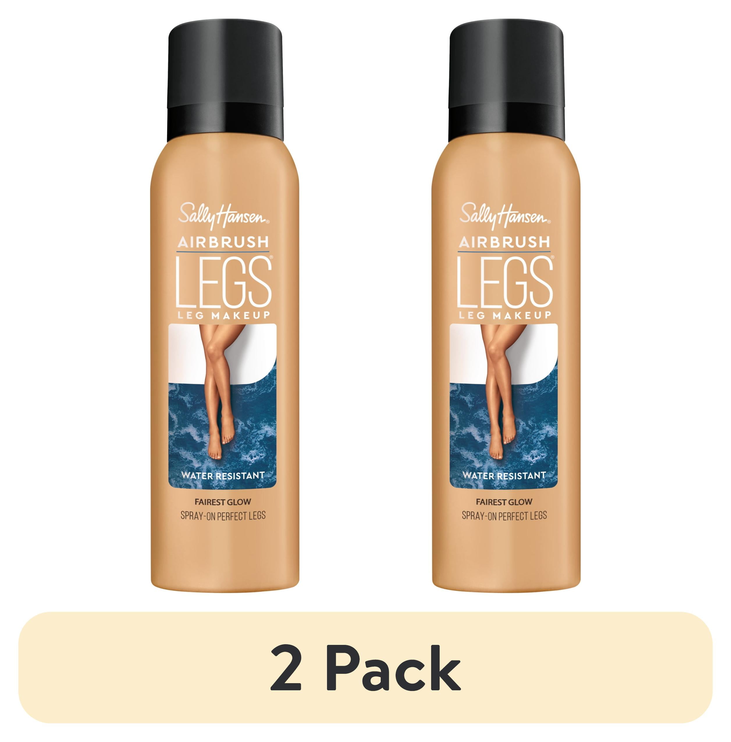 (2 pack) Sally Hansen Airbrush Legs Leg Makeup, Fairest Glow, 4.4 oz ...
