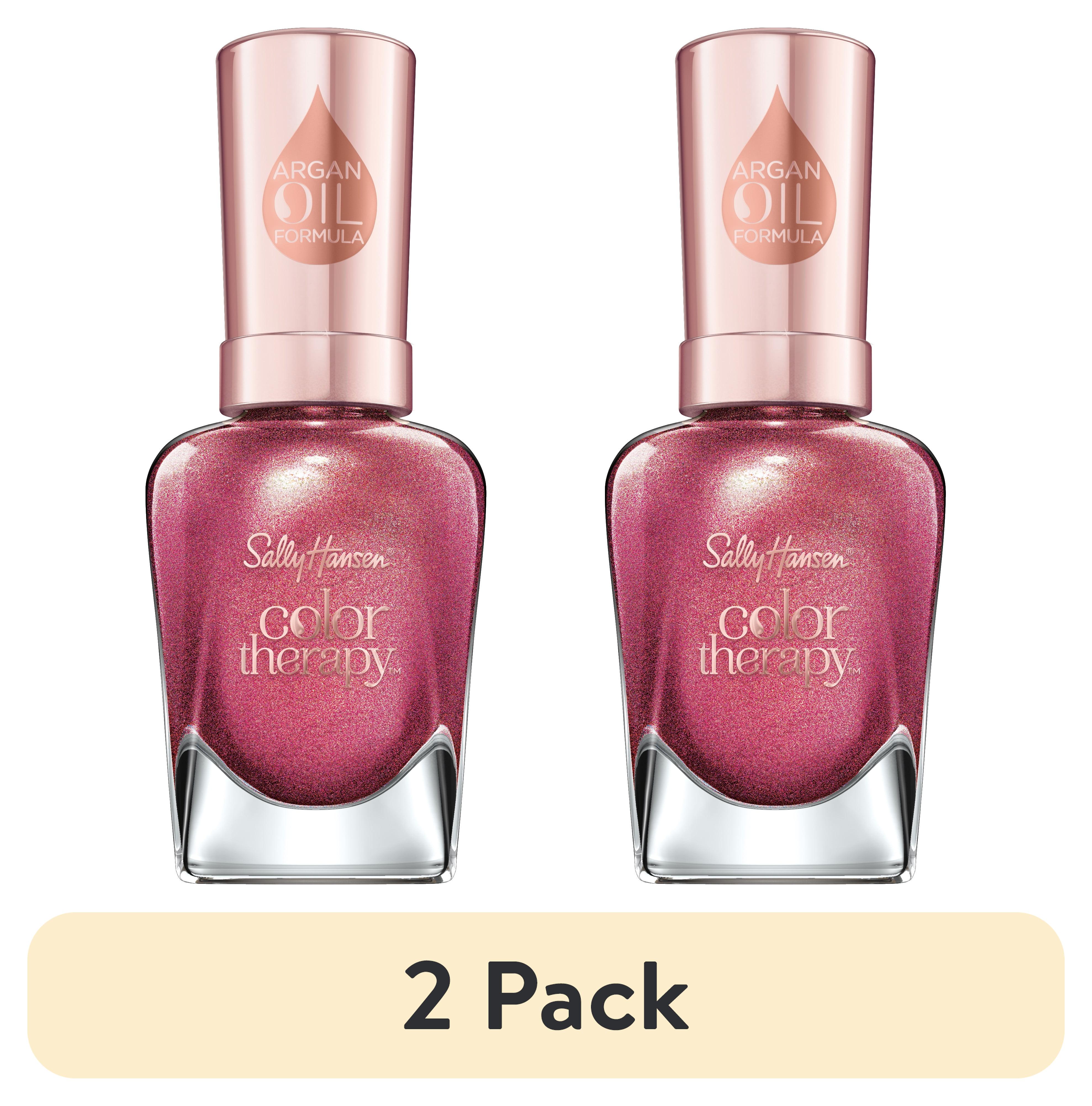 (2 pack) Sally Hansen Color Therapy Nail Color Polish, Pomegratitude, 0 ...