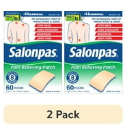 Equate Medicated Pain Relief Patch, 60 Count, Compare to Salonpas® Pain ...