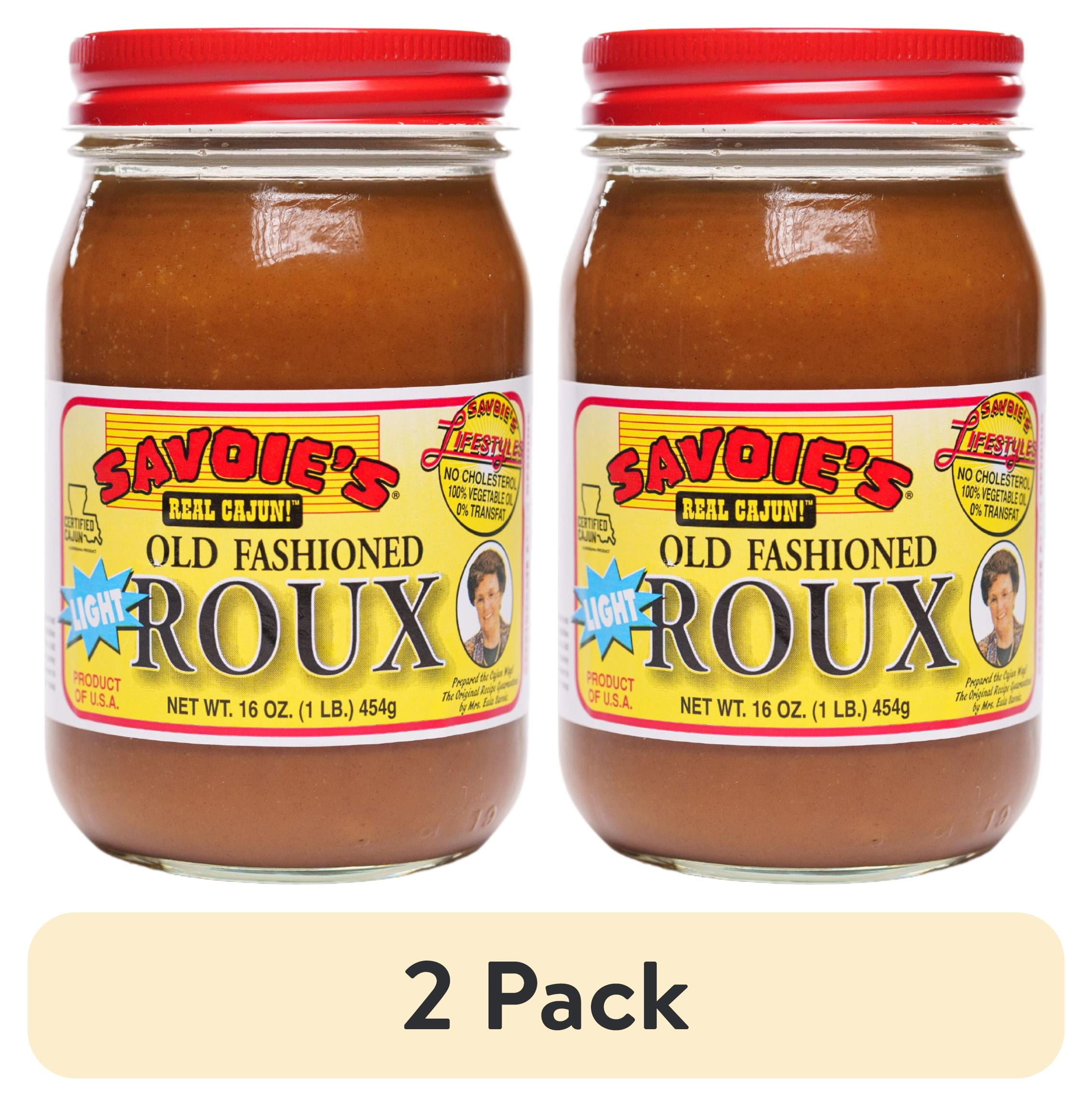 (2 pack) Savoie's Old Fashioned Light Roux, Cornstarch & Cooking ...