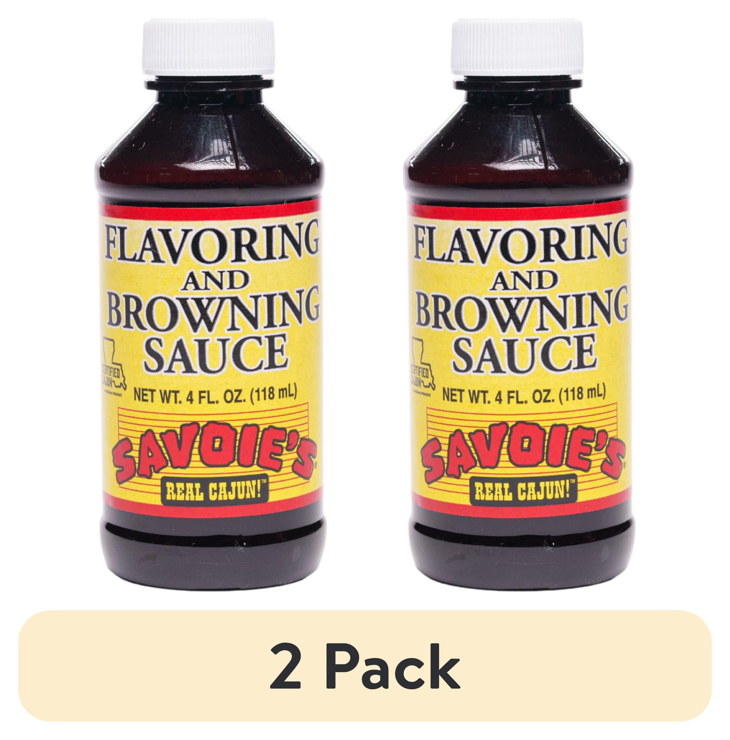 (2 pack) Savoie's Real Cajun Flavoring & Browning Sauce, 4 fl oz bottle ...