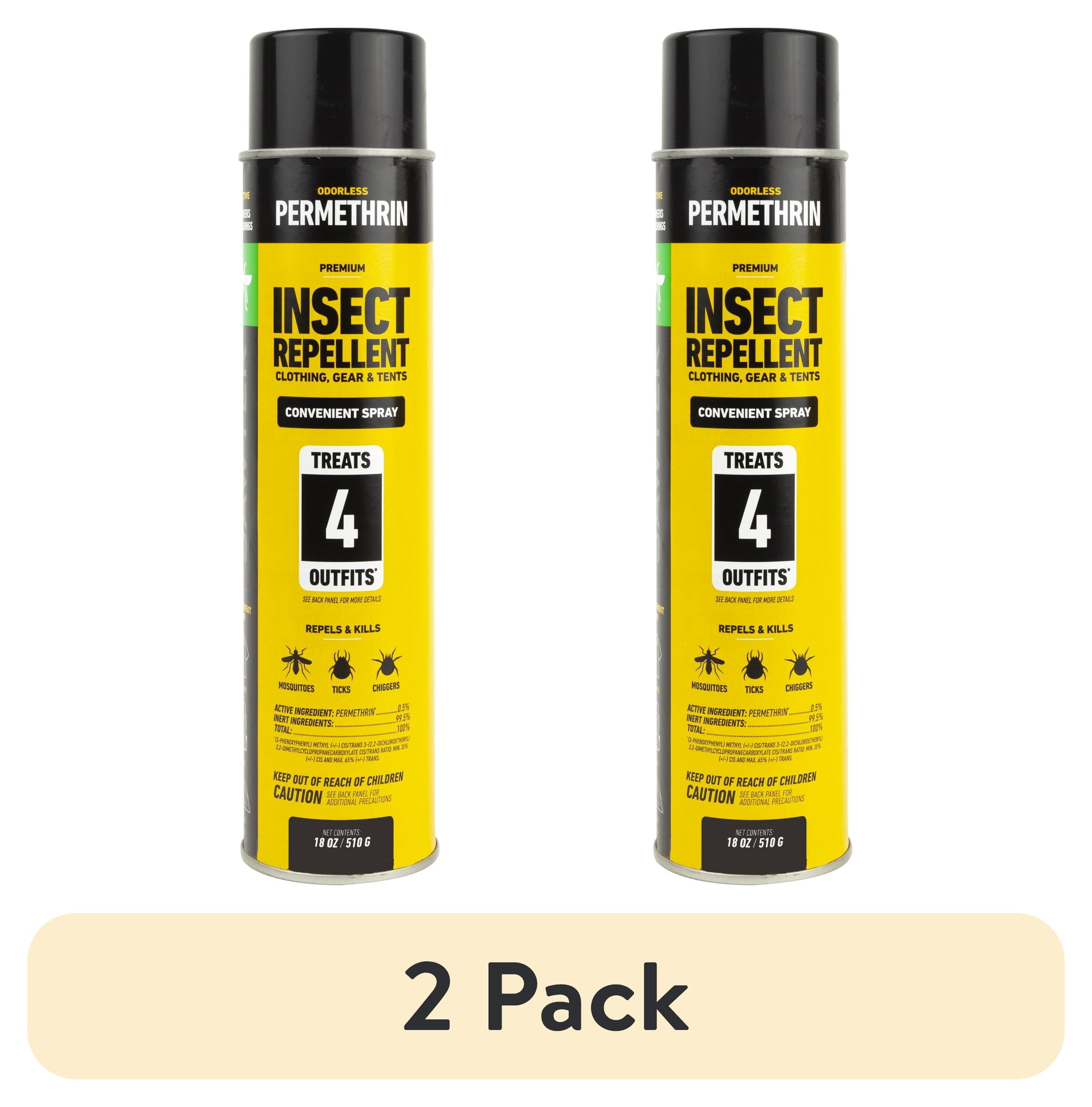 (2 pack) Sawyer Products Premium Permethrin Insect Repellent Aerosol ...