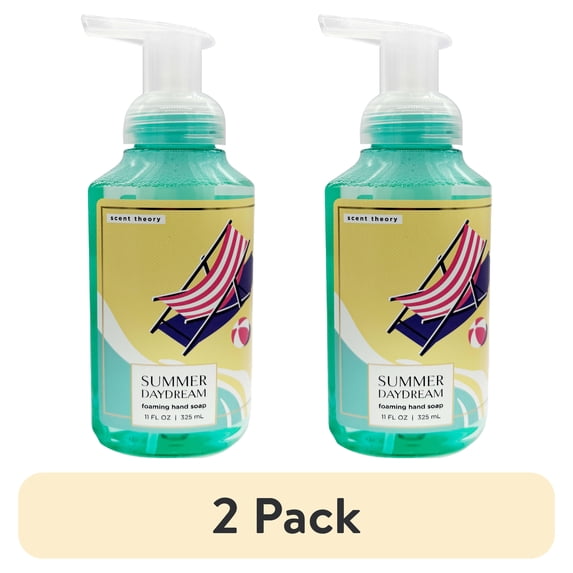 (2 pack) Scent Theory Foaming Hand Soap, Summer Daydream, 11 fl oz ...