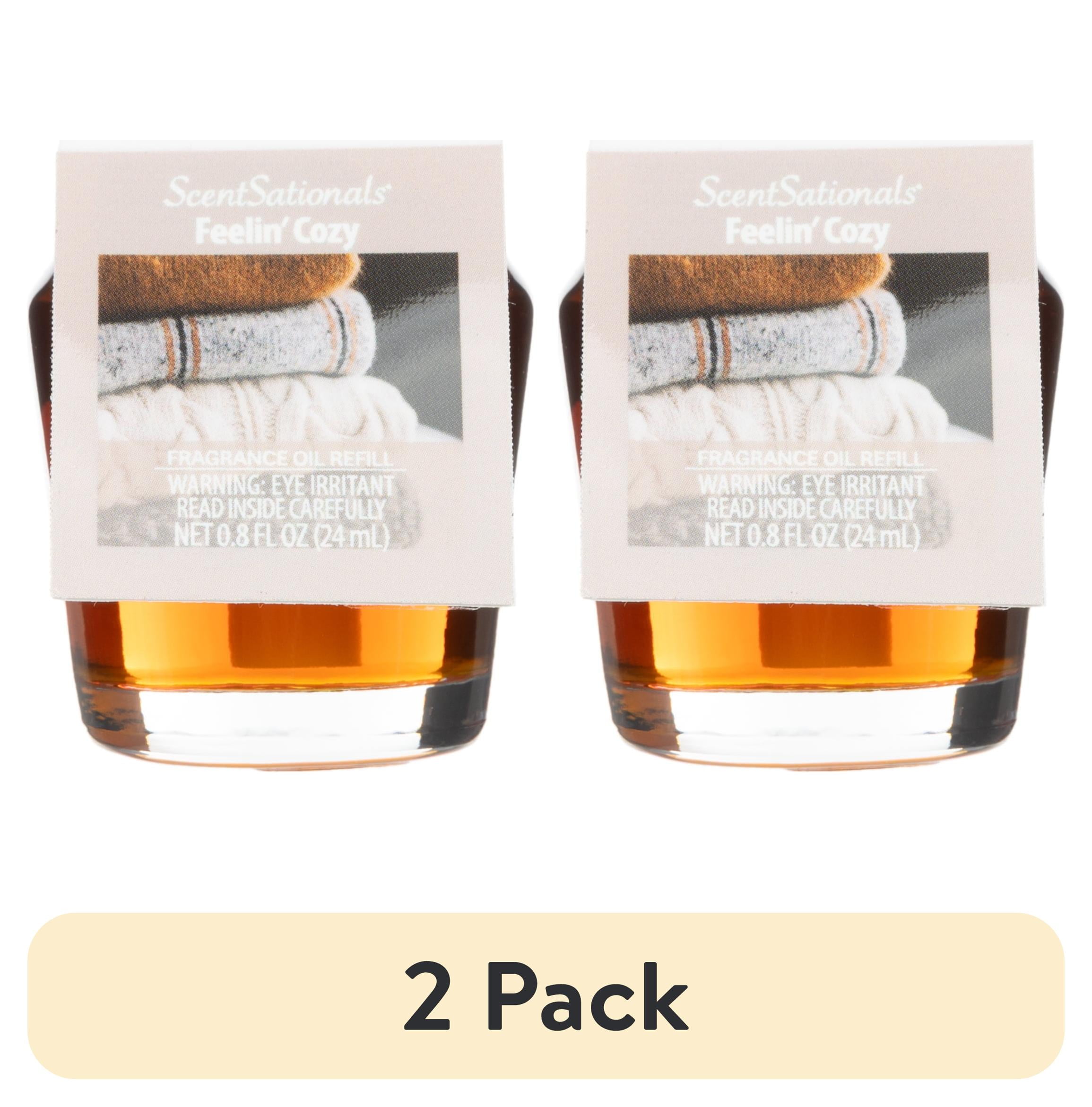 (2 pack) ScentSationals Aroma Accent Fragrance Oil, Feelin Cozy ...
