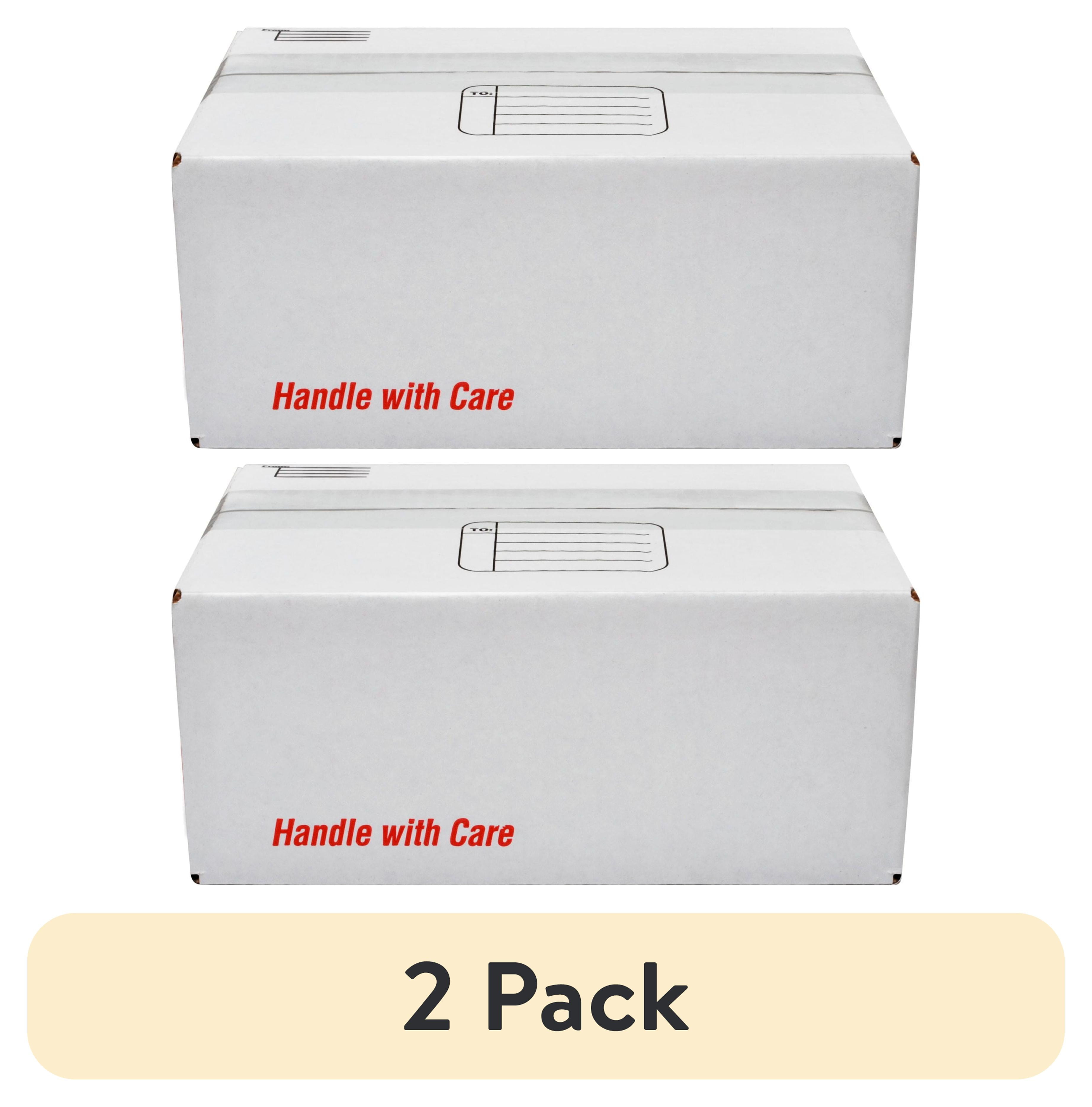 (2 pack) Scotch Mailing Box, White, 9.5 in. x 6 in. x 3.75 in., 12 ...