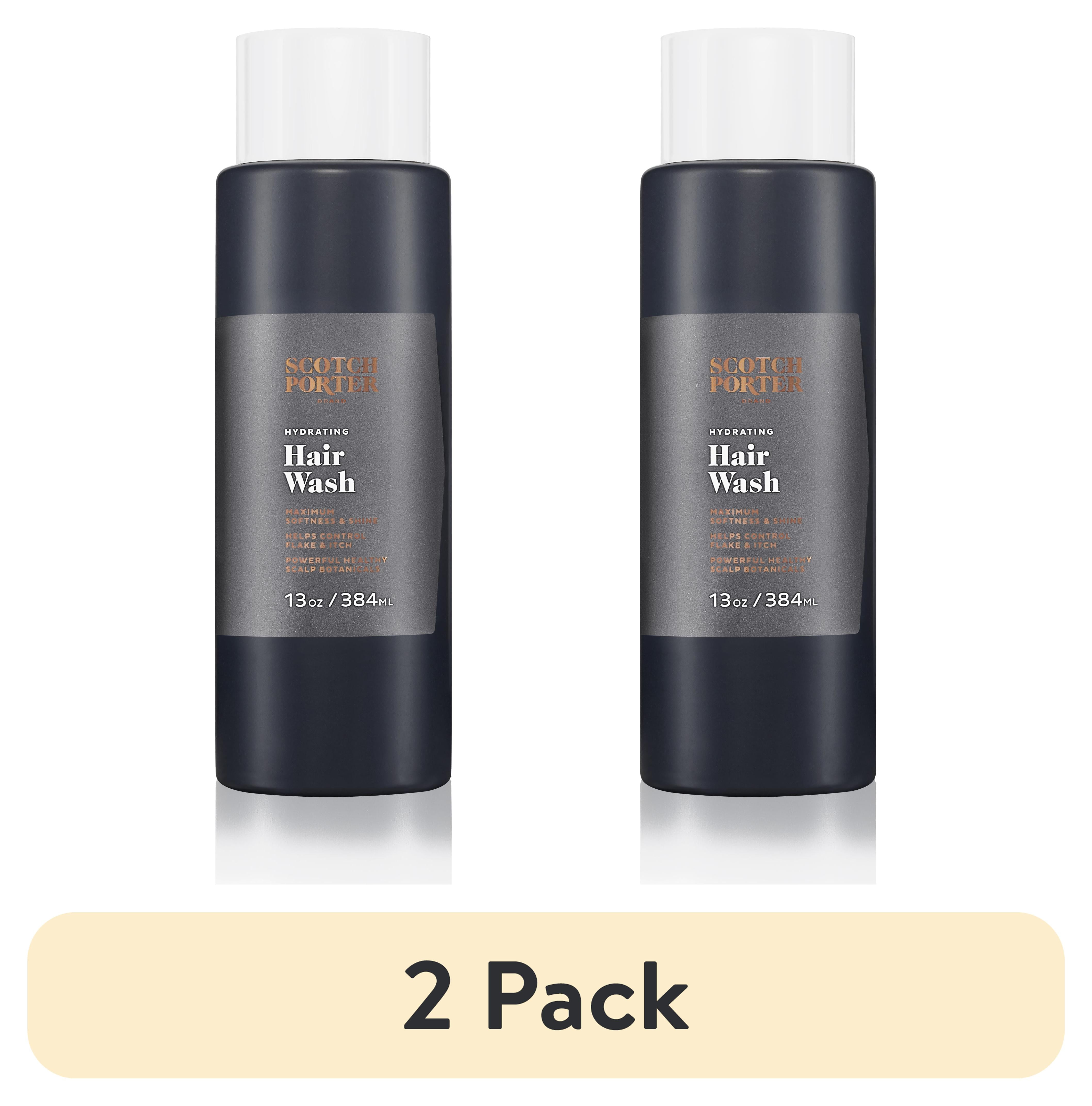 (2 pack) Scotch Porter Hydrating Shampoo, 13 oz Bottle. All Hair Type ...