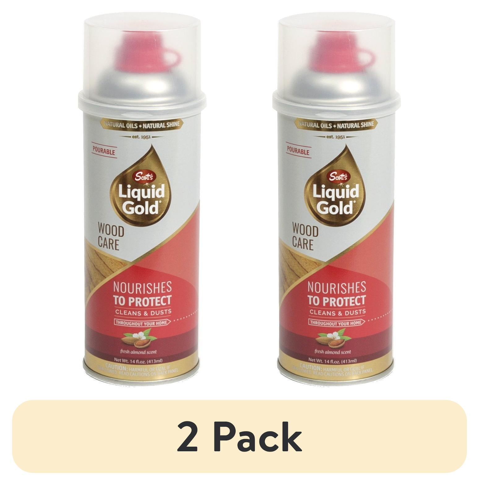 (2 pack) Scott's Liquid Gold Scotts Liquid Gold 10018 Wood Cleaner and ...