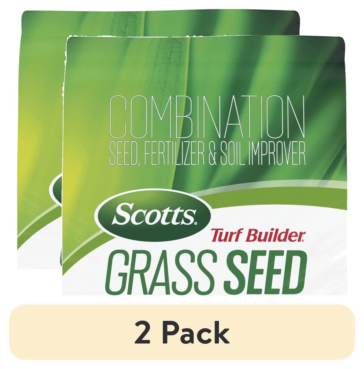 (2 pack) Scotts Turf Builder Grass Seed Tall Fescue Mix, 5.6 lbs ...
