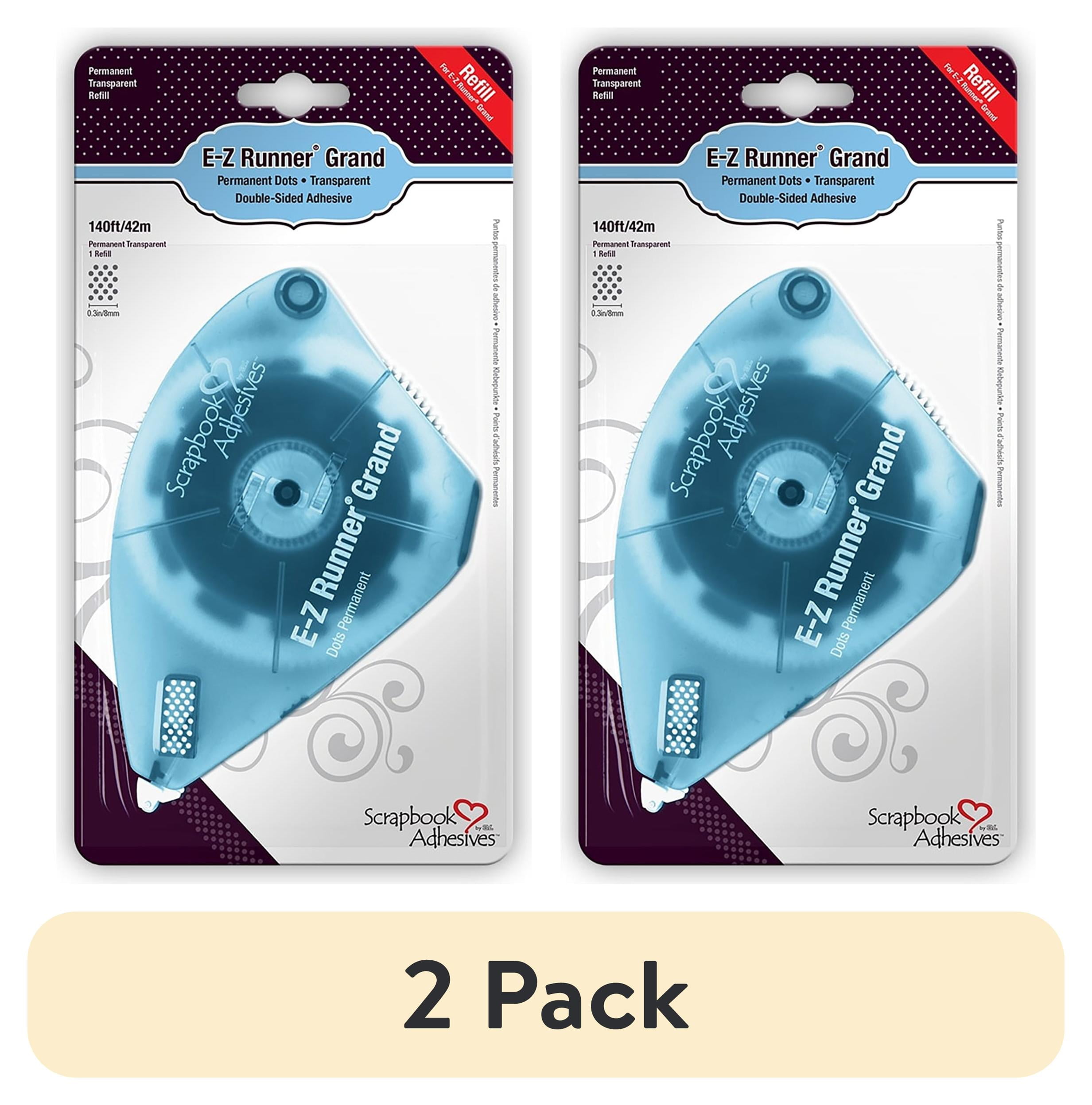 (2 pack) Scrapbook Adhesives by 3L: E-Z Runner Grand Refill - 140 ...