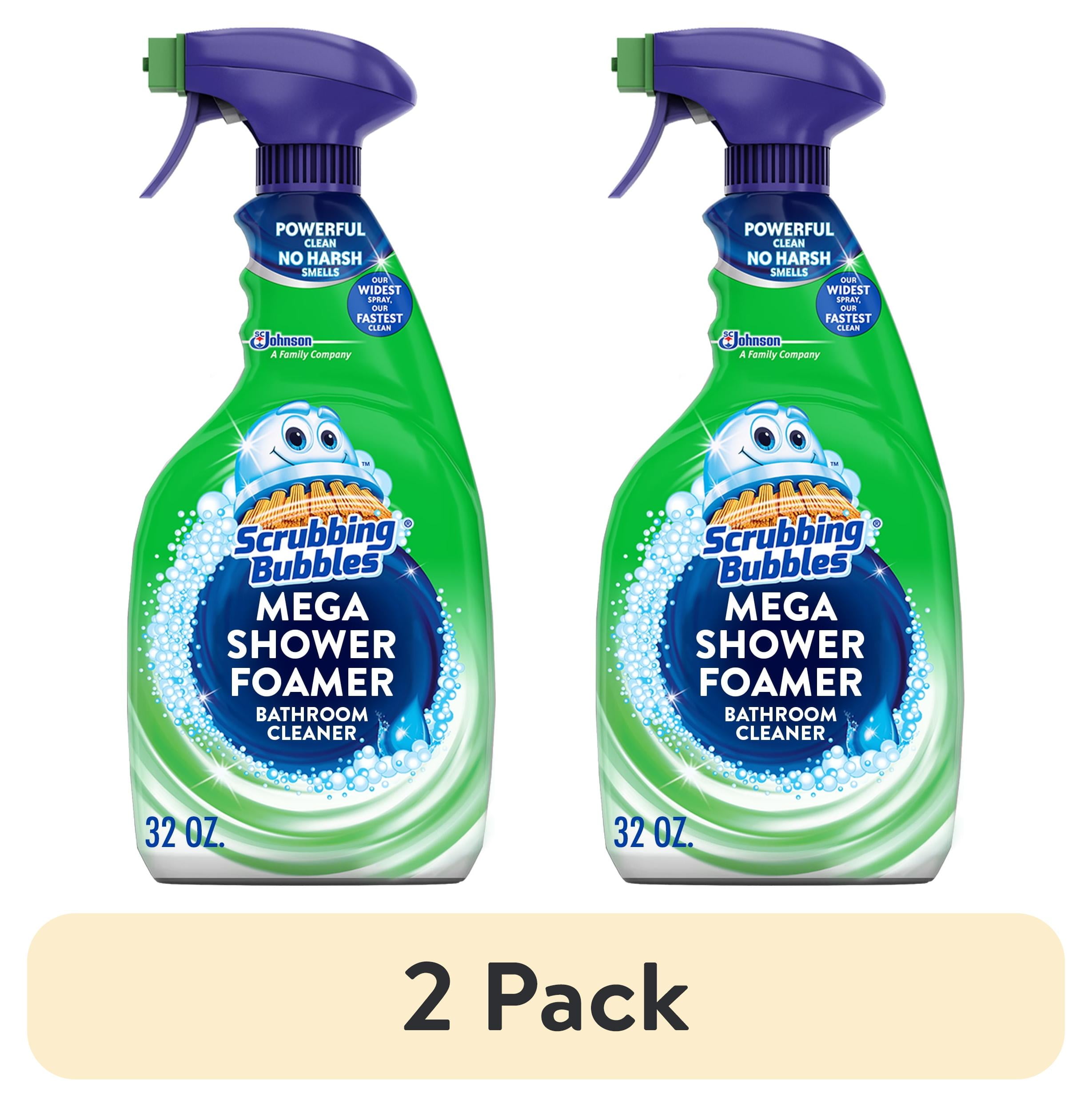 (2 pack) Scrubbing Bubbles Bathroom Shower & Tub Cleaner Mega Shower ...