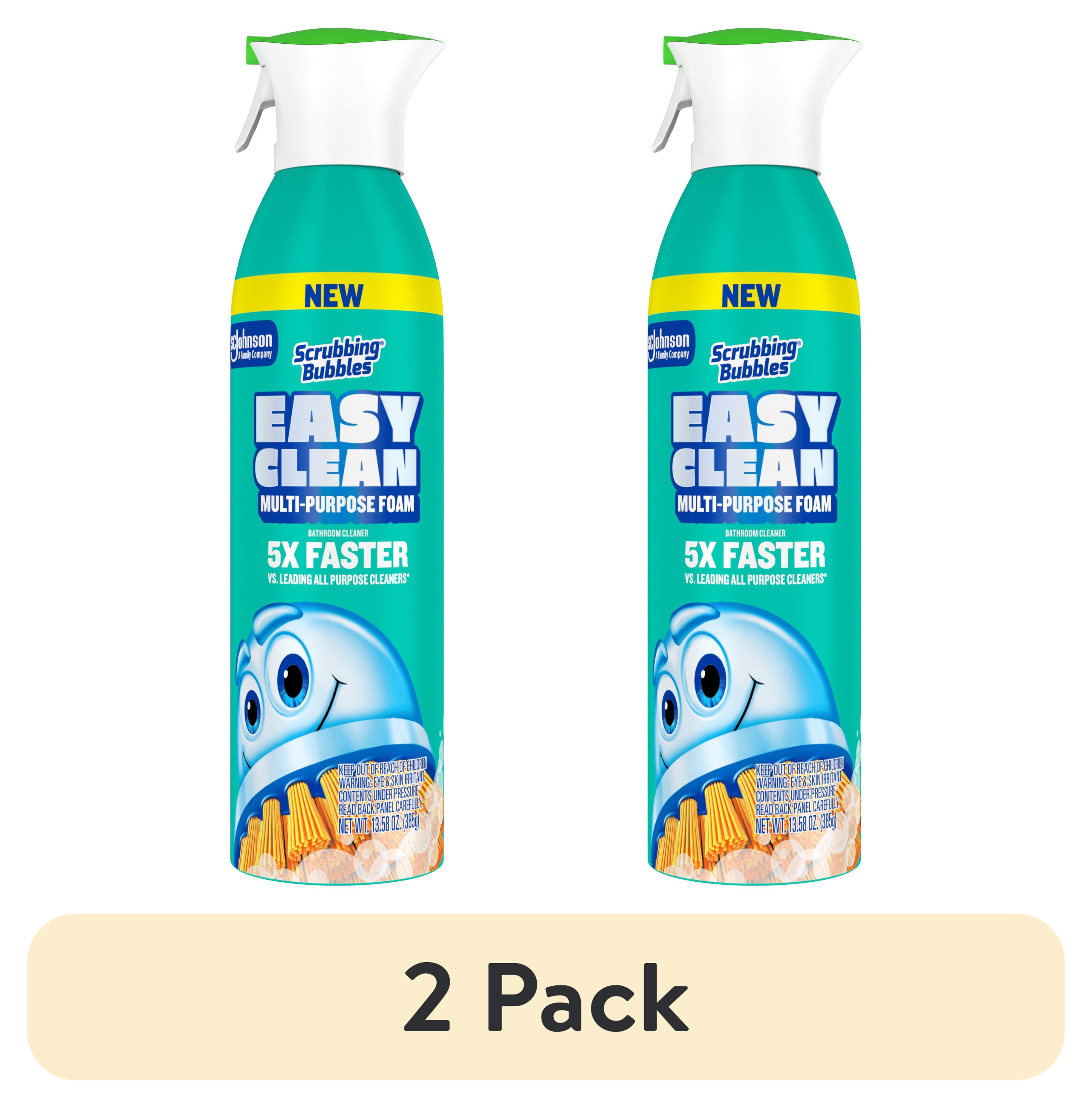 (2 pack) Scrubbing Bubbles Easy Clean Multi-Purpose Cleaner, Continuous ...