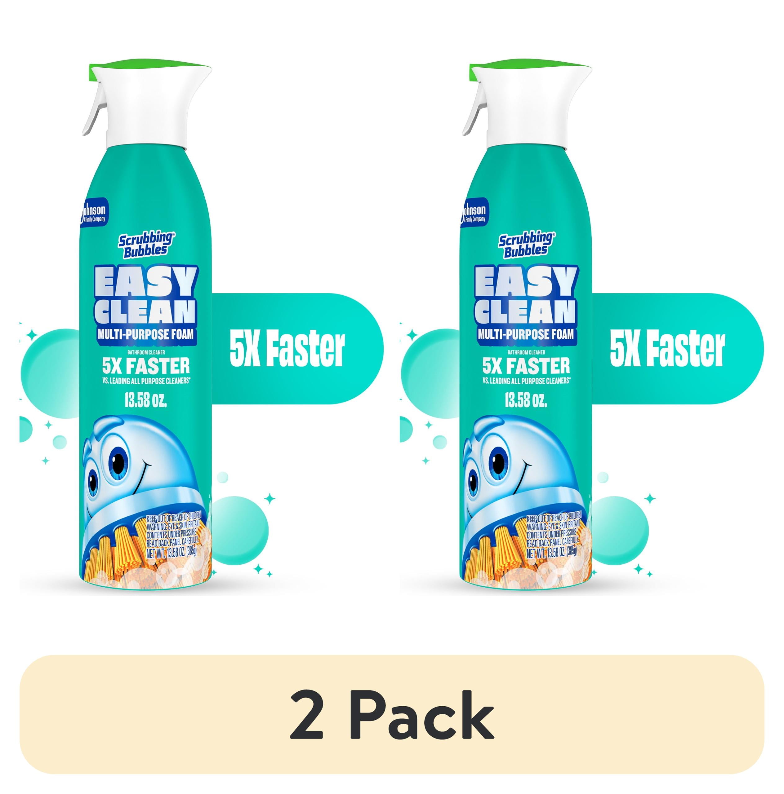 (2 pack) Scrubbing Bubbles Easy Clean Multi-Purpose Bathroom Shower ...