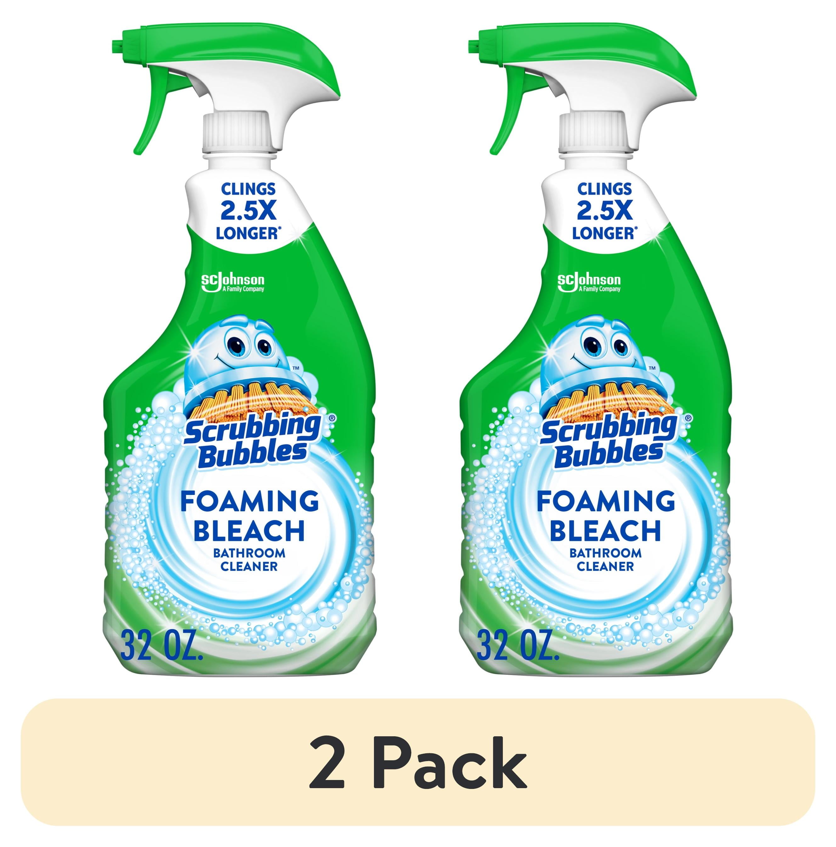 (2 pack) Scrubbing Bubbles Foaming Bleach Bathroom Cleaner, Fresh Scent ...