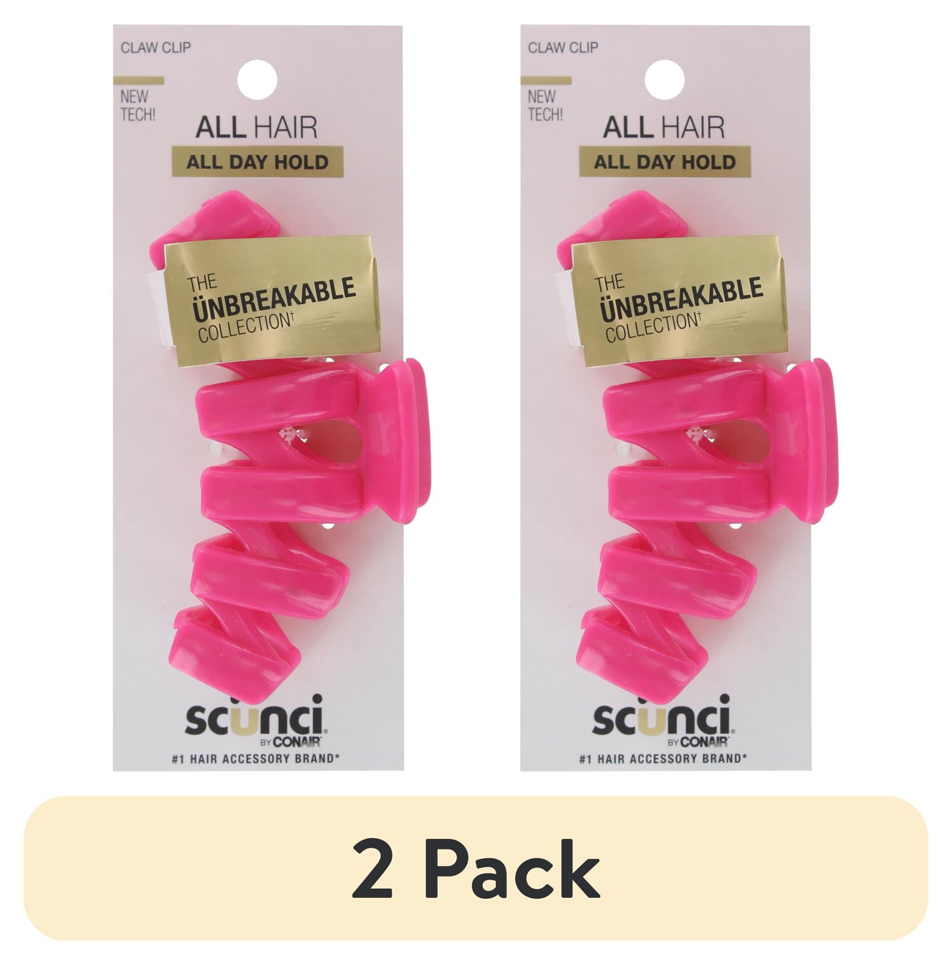 (2 pack) Scunci All Hair Claw Clip 1 ea - Walmart.com