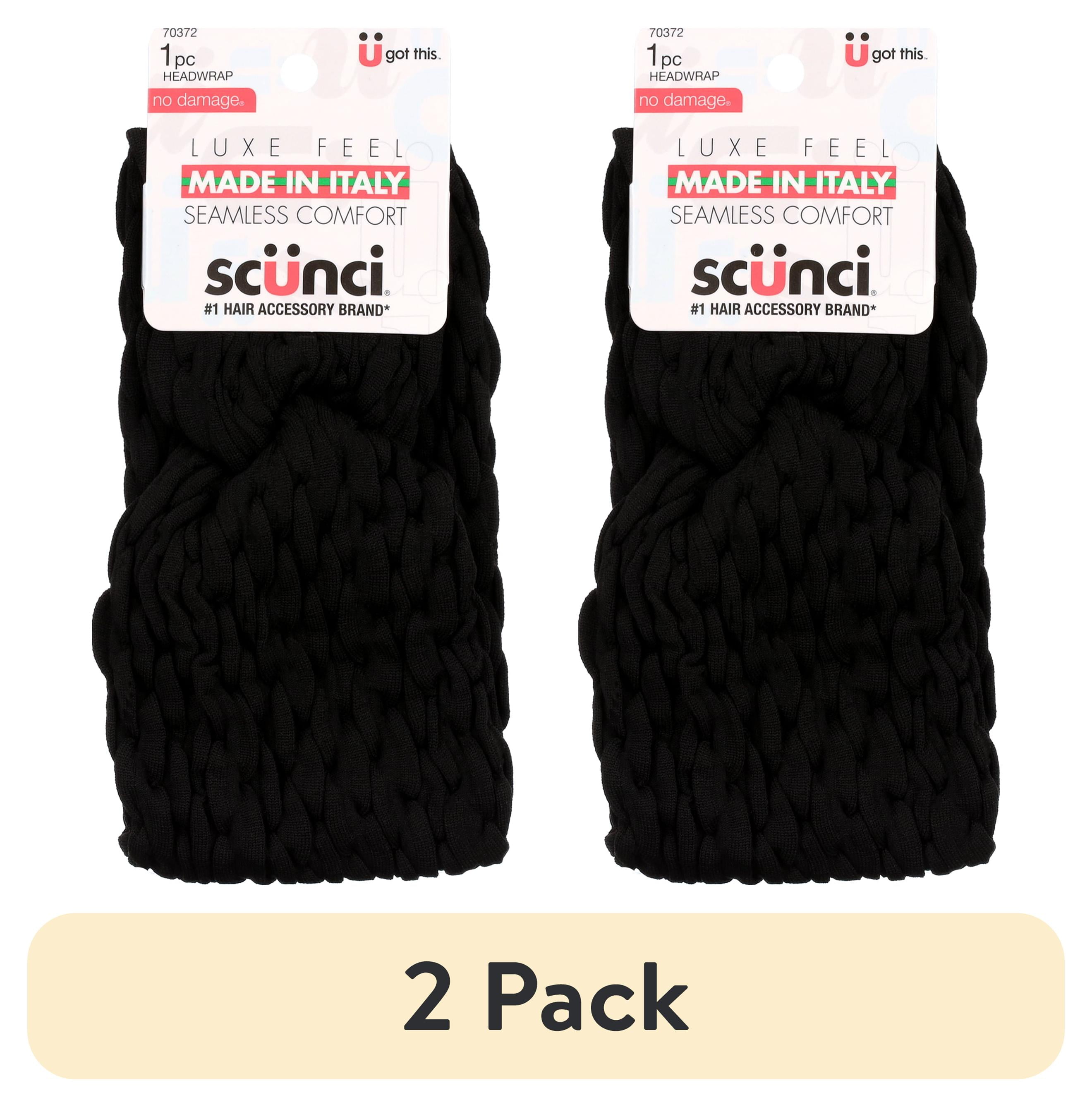 (2 pack) Scunci Wide Twist Headwrap - Walmart.com