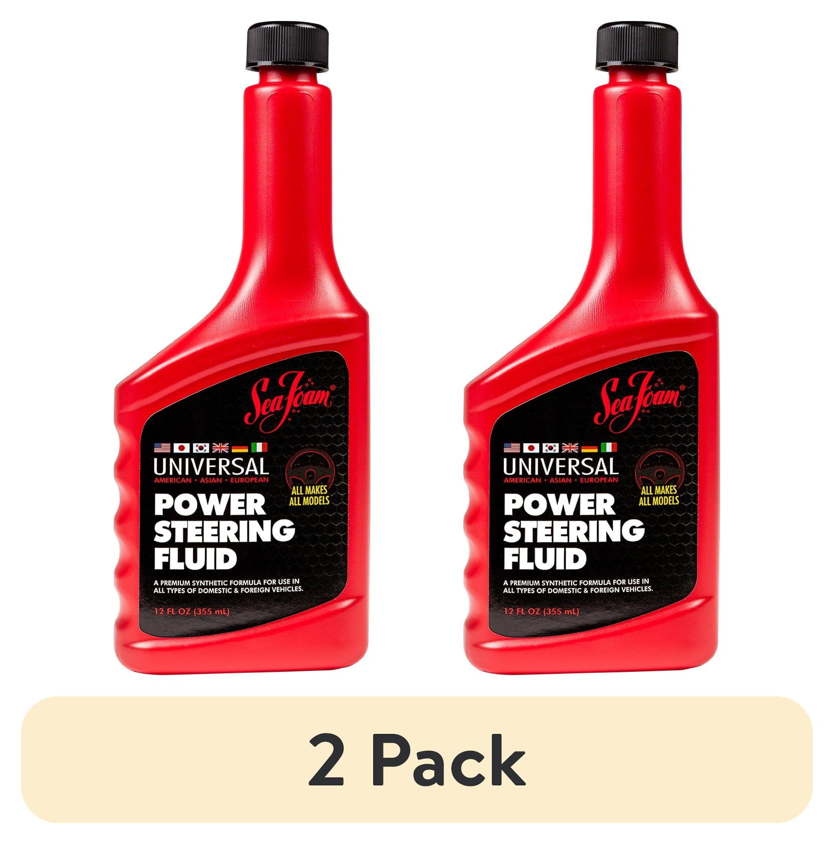 (2 pack) Sea Foam Power Steering Fluid, 12 oz. - Walmart.com