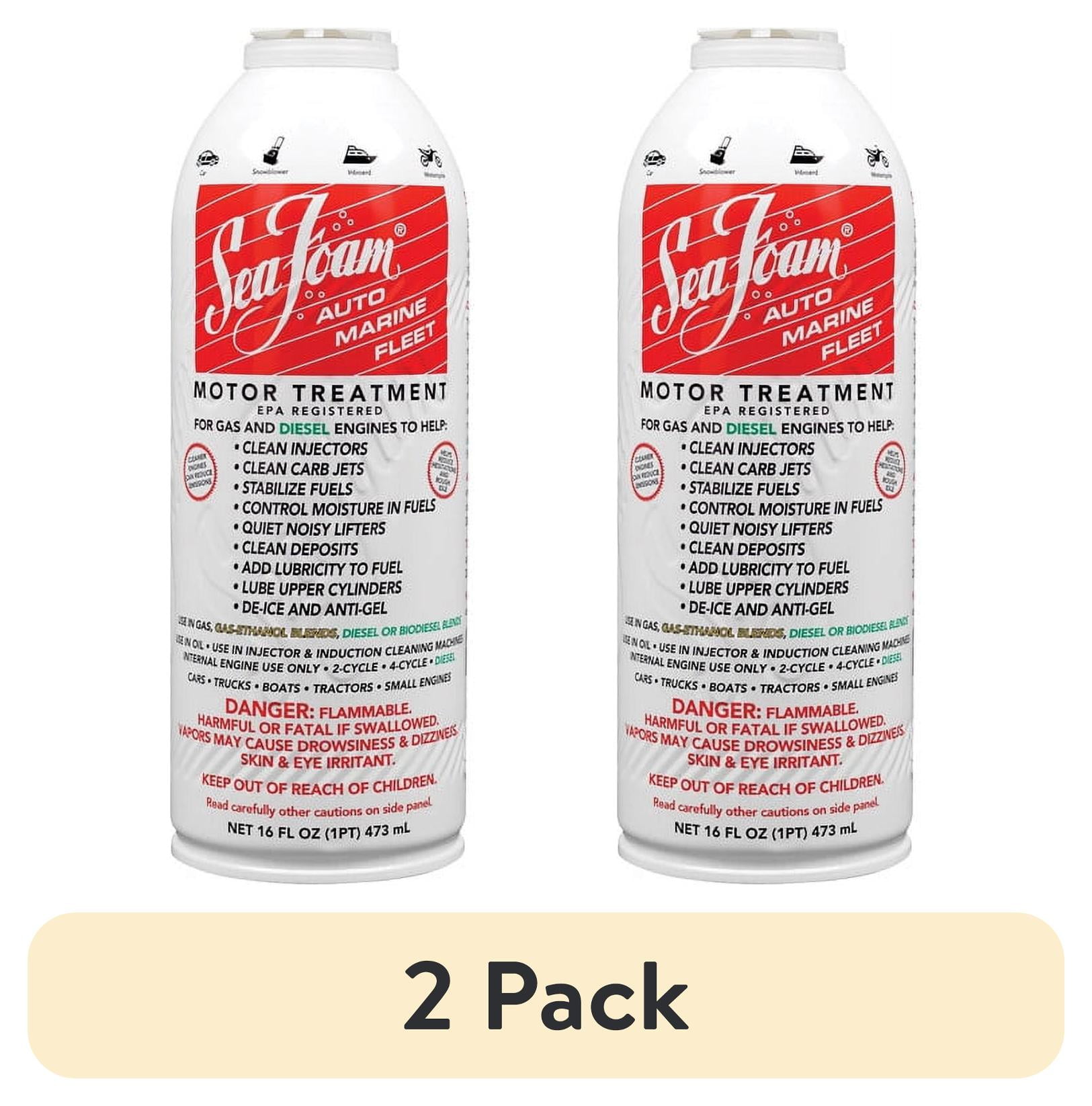 (2 pack) Sea Foam SF16 Motor Treatment Automotive Additive, 16 oz ...
