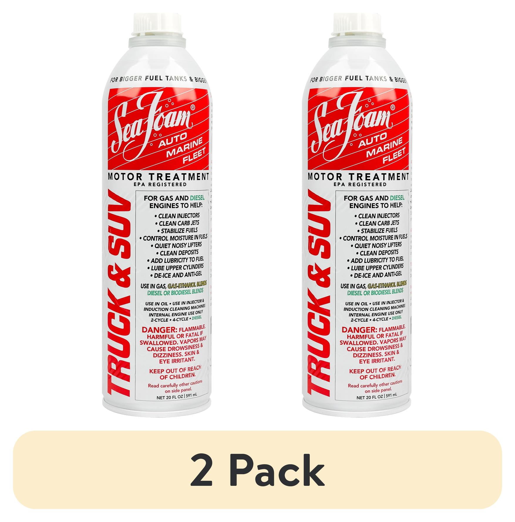 Sea Foam 2 Pack Truck and SUV Motor Treatment Additive 20 oz Fuel ...