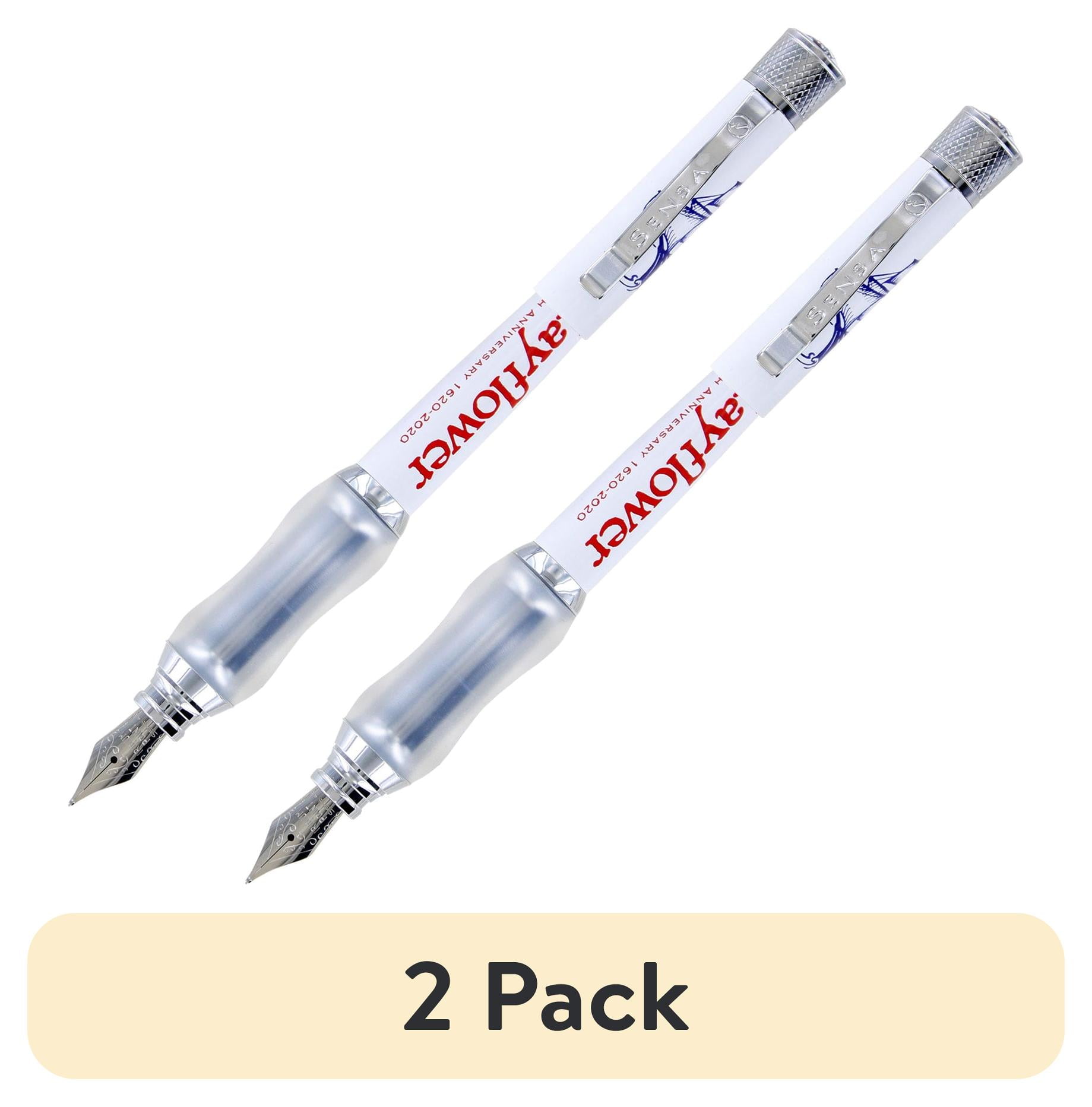 (2 pack) Sensa Classic Fountain Pen Mayflower Medium Nib - Walmart.com