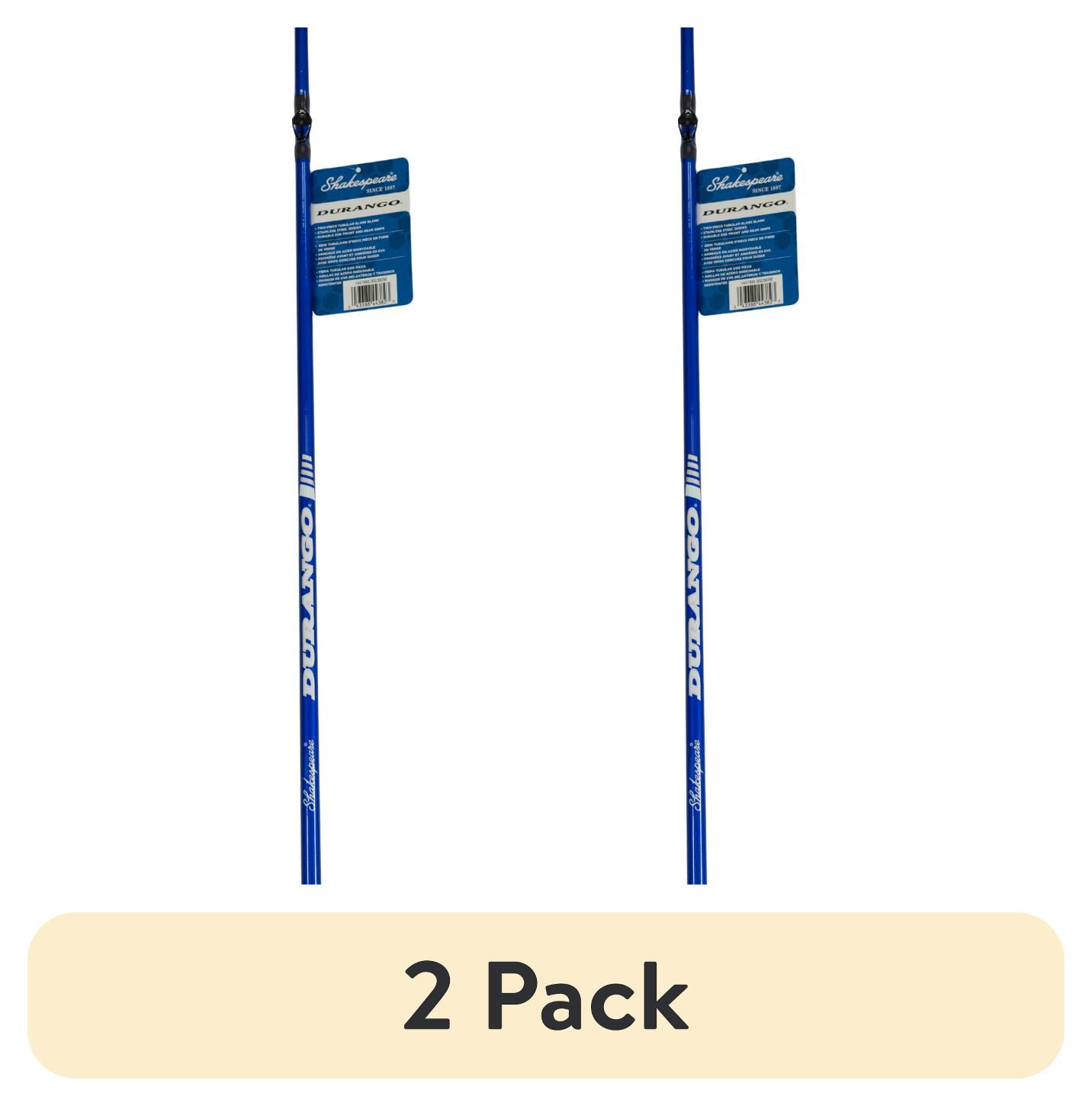 Shakespeare Durango 5'6" 2-Piece Medium Tubular Fiberglass Spincast Rod ...