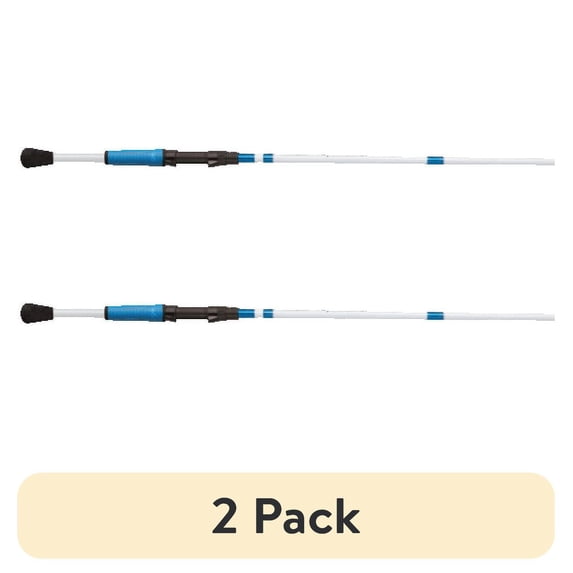 Shakespeare Excursion 7'0 Medium Graphite Spincast Fishing Rod 2-Pack ...