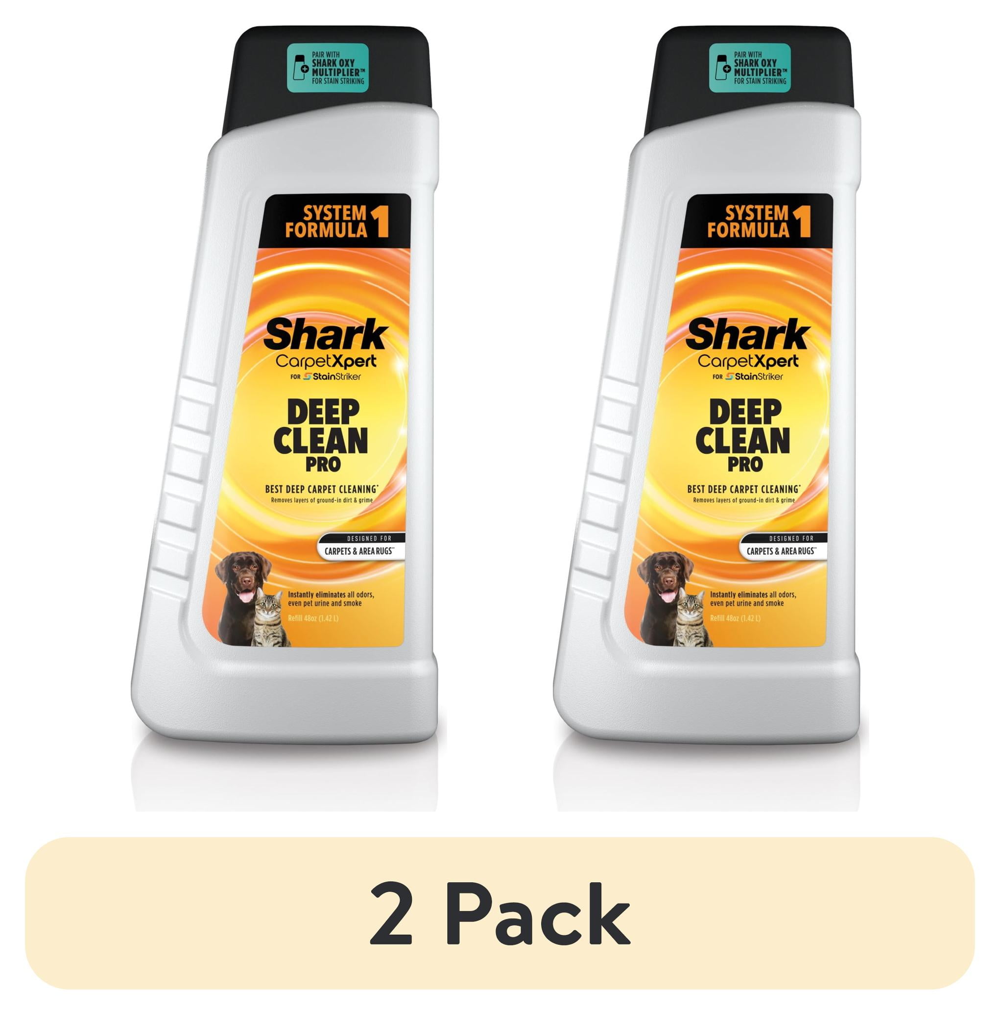 (2 pack) Shark CarpetXpert Deep Clean Pro Formula 48-Oz, for Shark ...