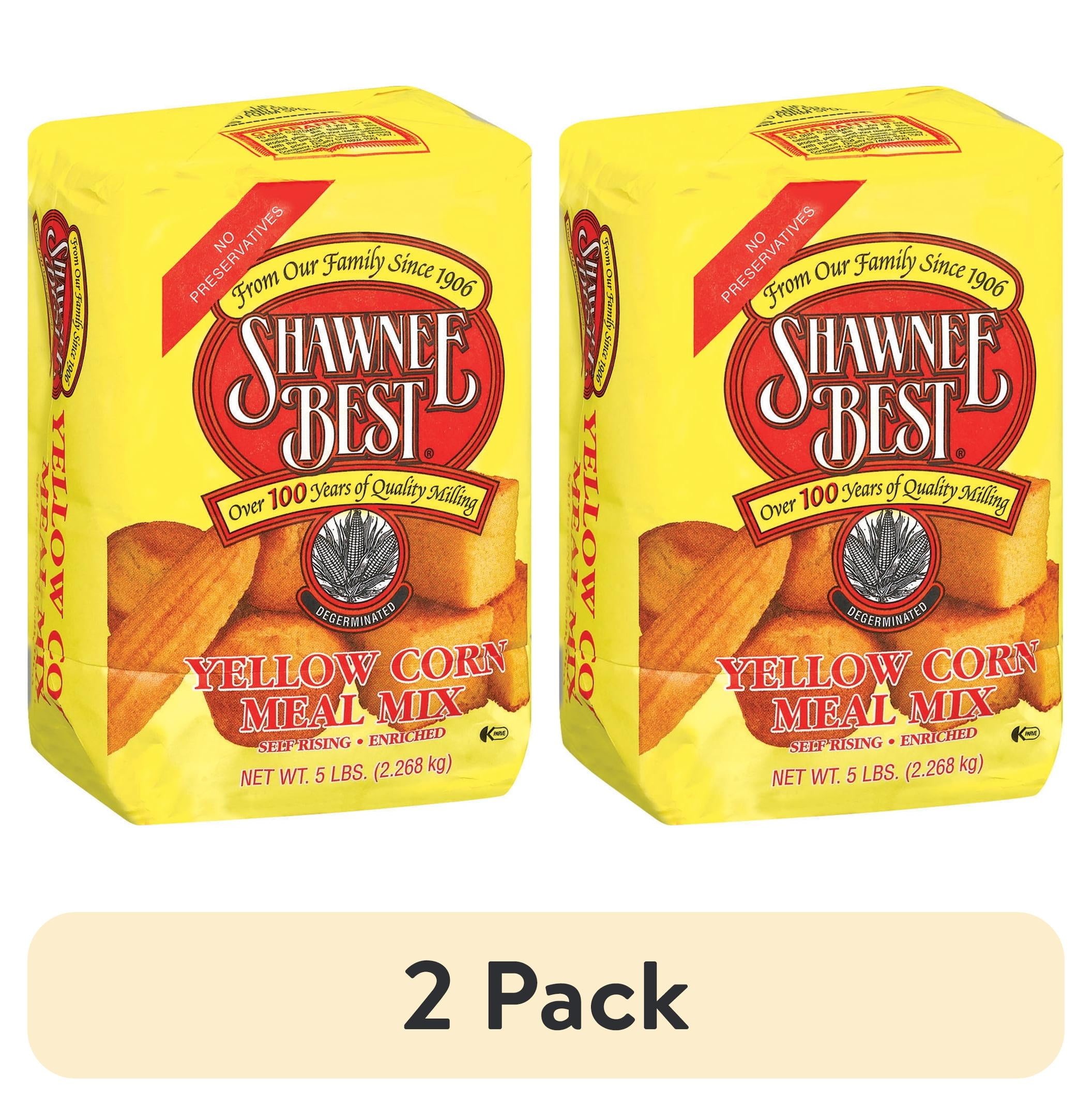 (2 pack) Shawnee Best® Yellow Degerminated Self Rising Enriched Corn ...