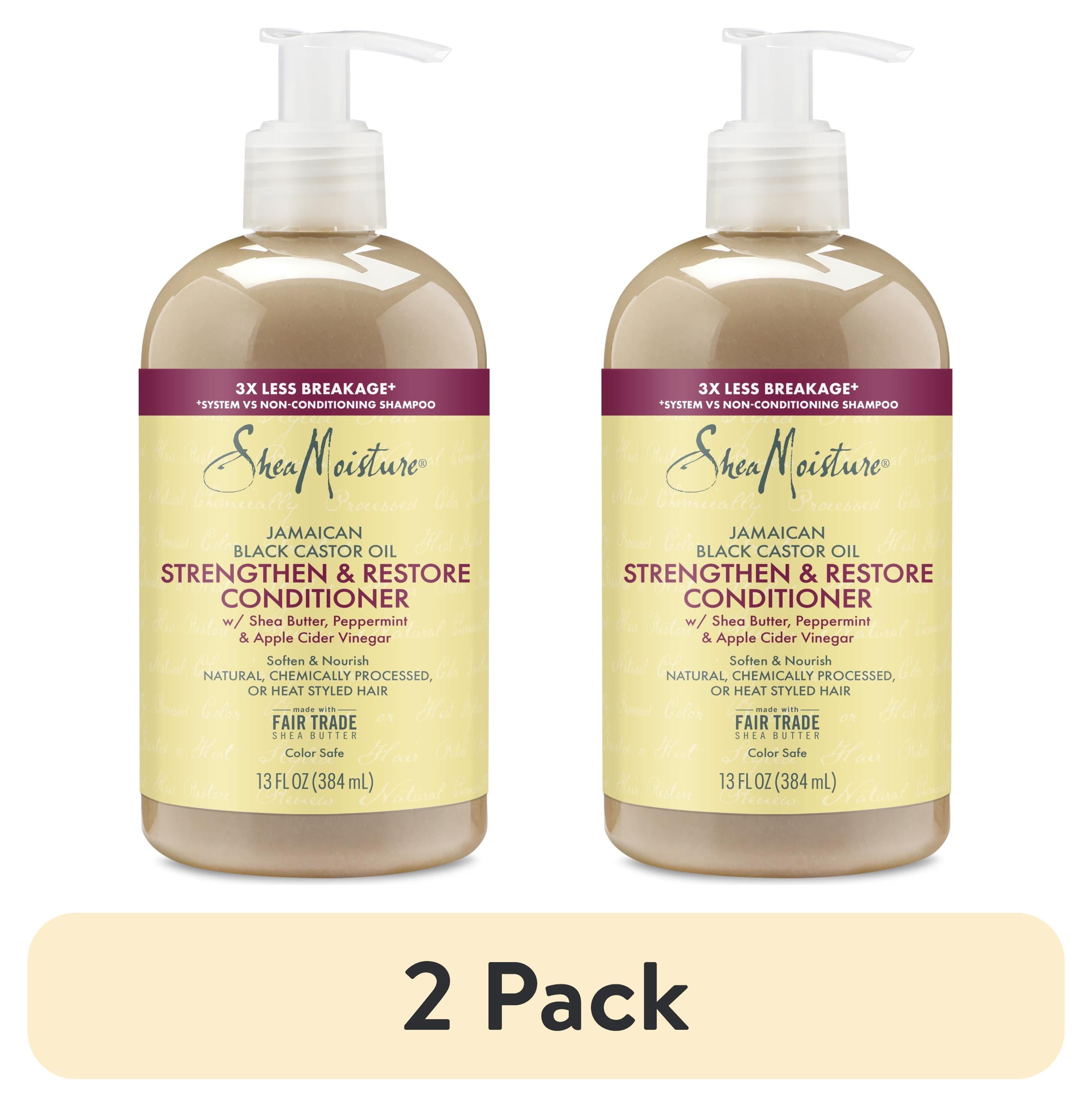 (2 pack) SheaMoisture Strength and Restore Daily Conditioner, Jamaican ...