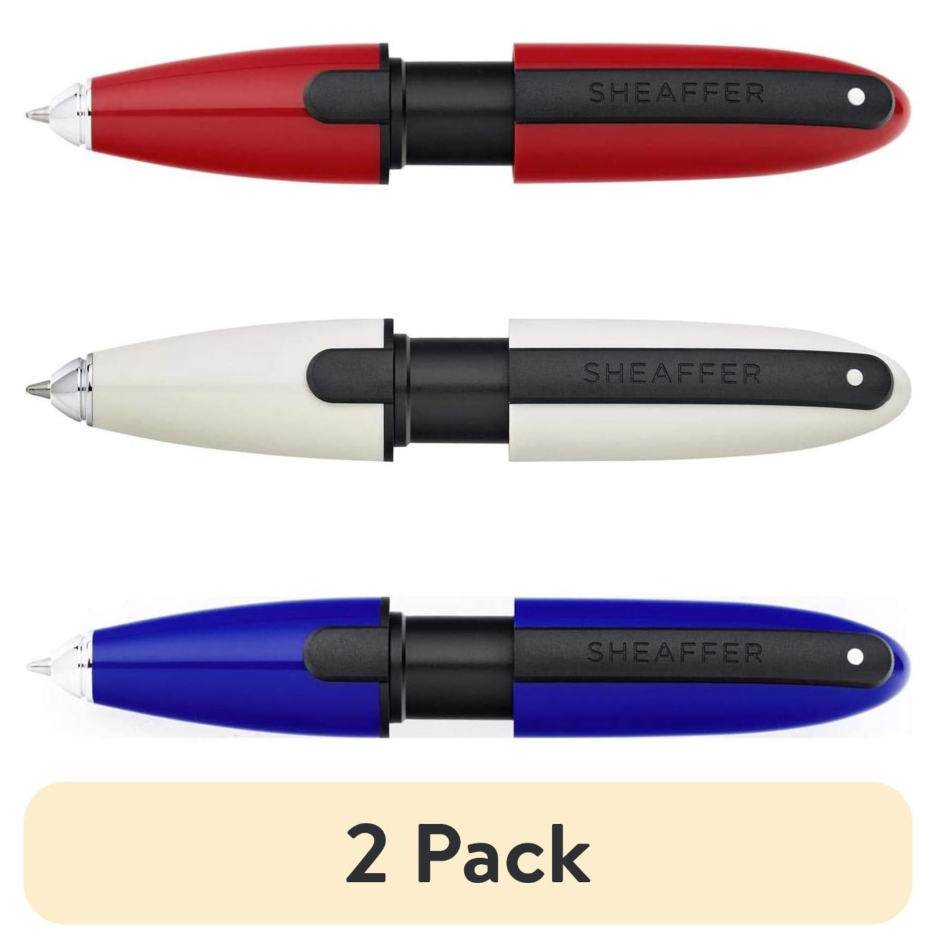 (2 pack) Sheaffer Ion Gel Rollerball Pen - Red, White and Blue Set, 3 ...