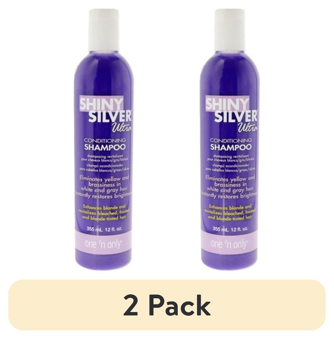 (2 pack) Shiny Silver Ultra Conditioning Shampoo for Blonde and Gray ...