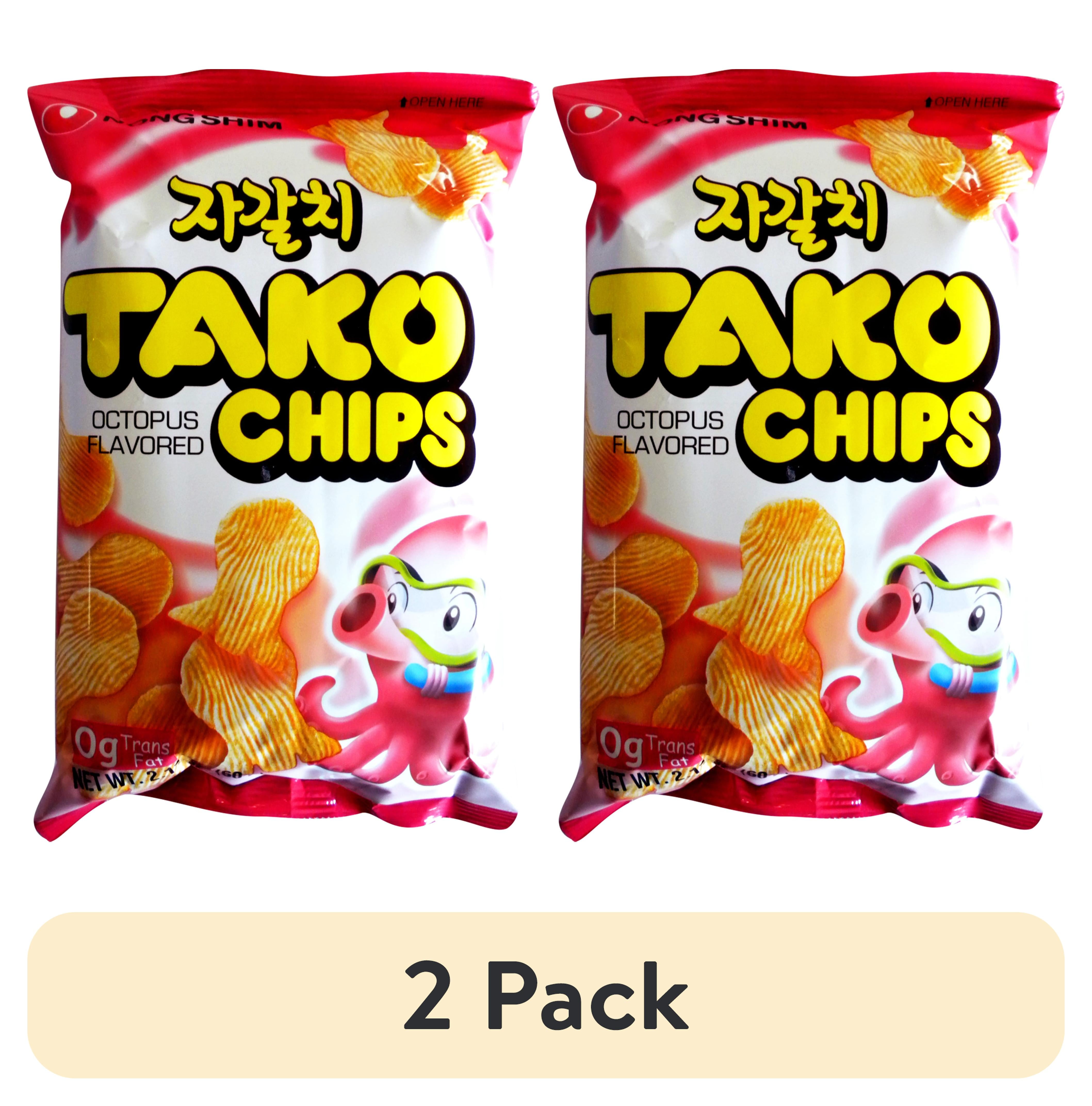 (2 pack) Shrimp Cracker Nong Shim Chip-tako - Walmart.com