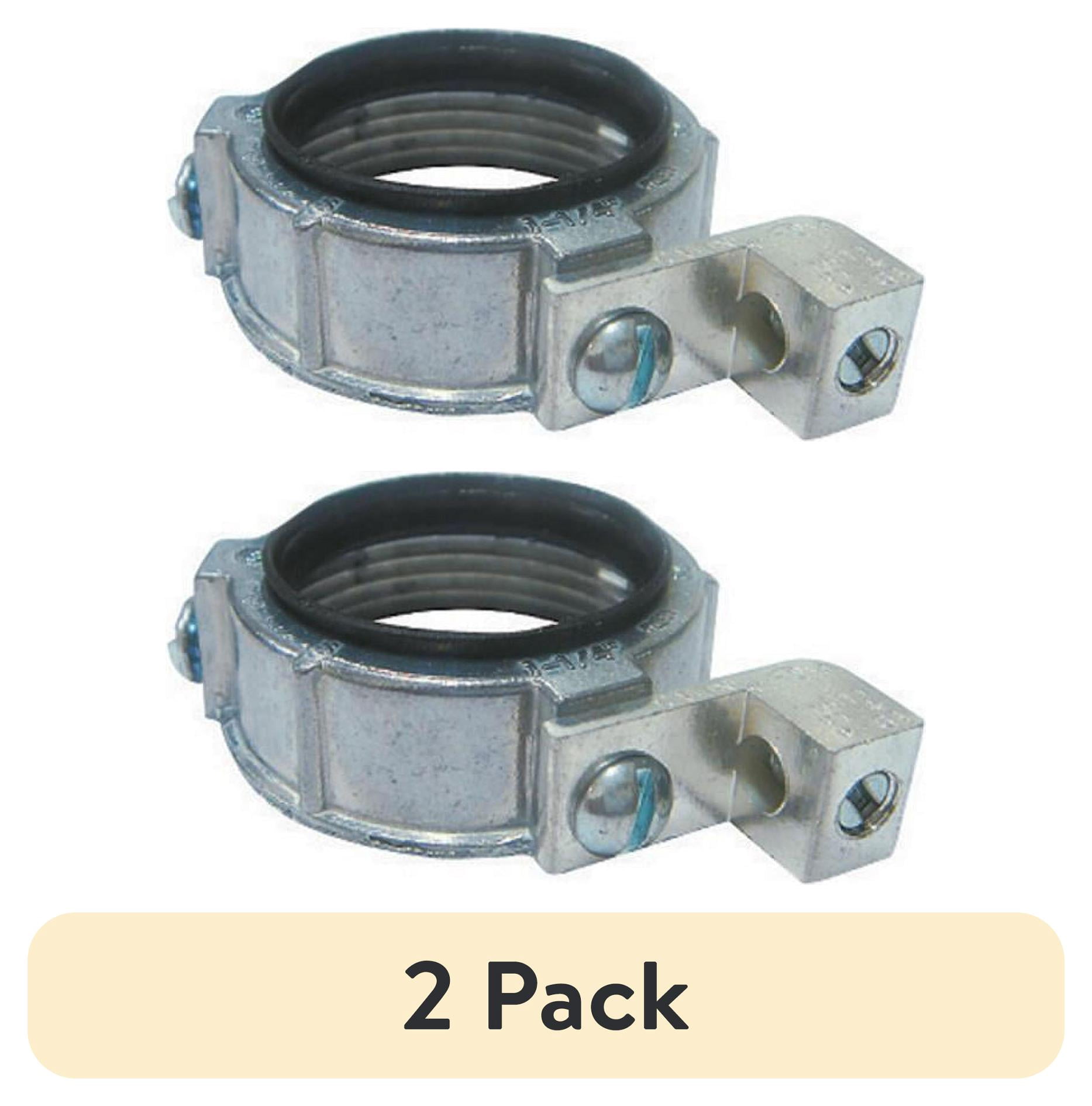 (2 pack) Gampak Insulated Metallic Grounding Bushing Threaded 2 " Ul ...