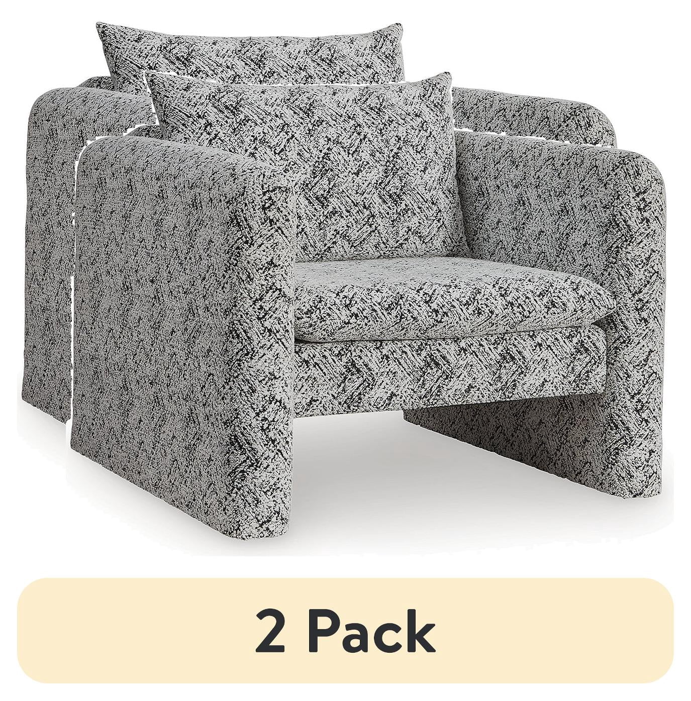 (2 pack) Signature Design by Ashley Kenbell Modern Geometric Accent ...