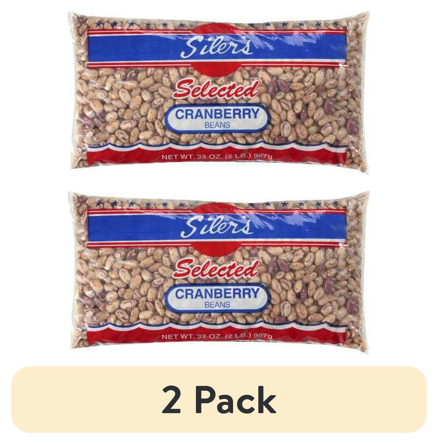 (2 pack) Silers Selected Beans Dried Cranberry Beans, 32 oz - Walmart.com
