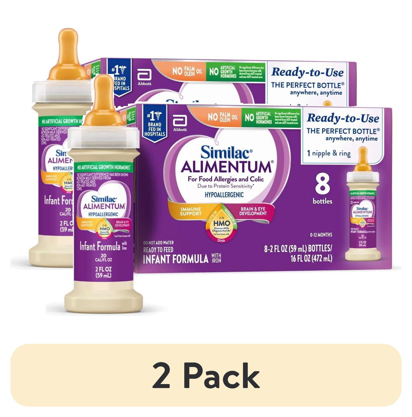 (2 pack) Similac Alimentum With 2'-FL HMO, Ready-to-Feed Baby Formula ...