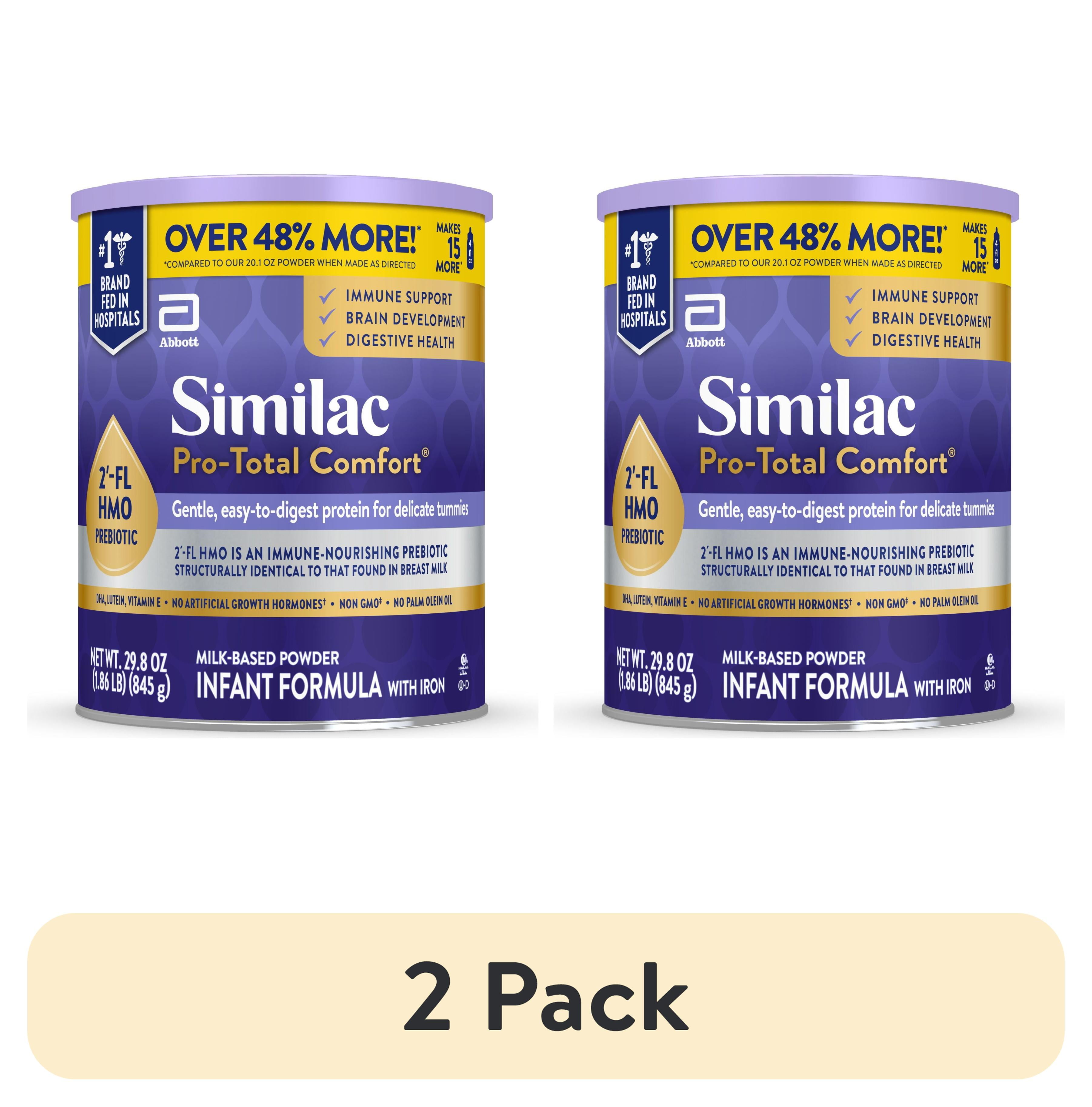 (2 pack) Similac Pro-Total Comfort Powder Baby Formula, 29.8-oz Value ...