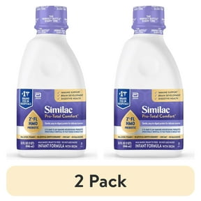 (2 pack) Similac Total Comfort Powder Baby Formula, 12.6-oz Can ...