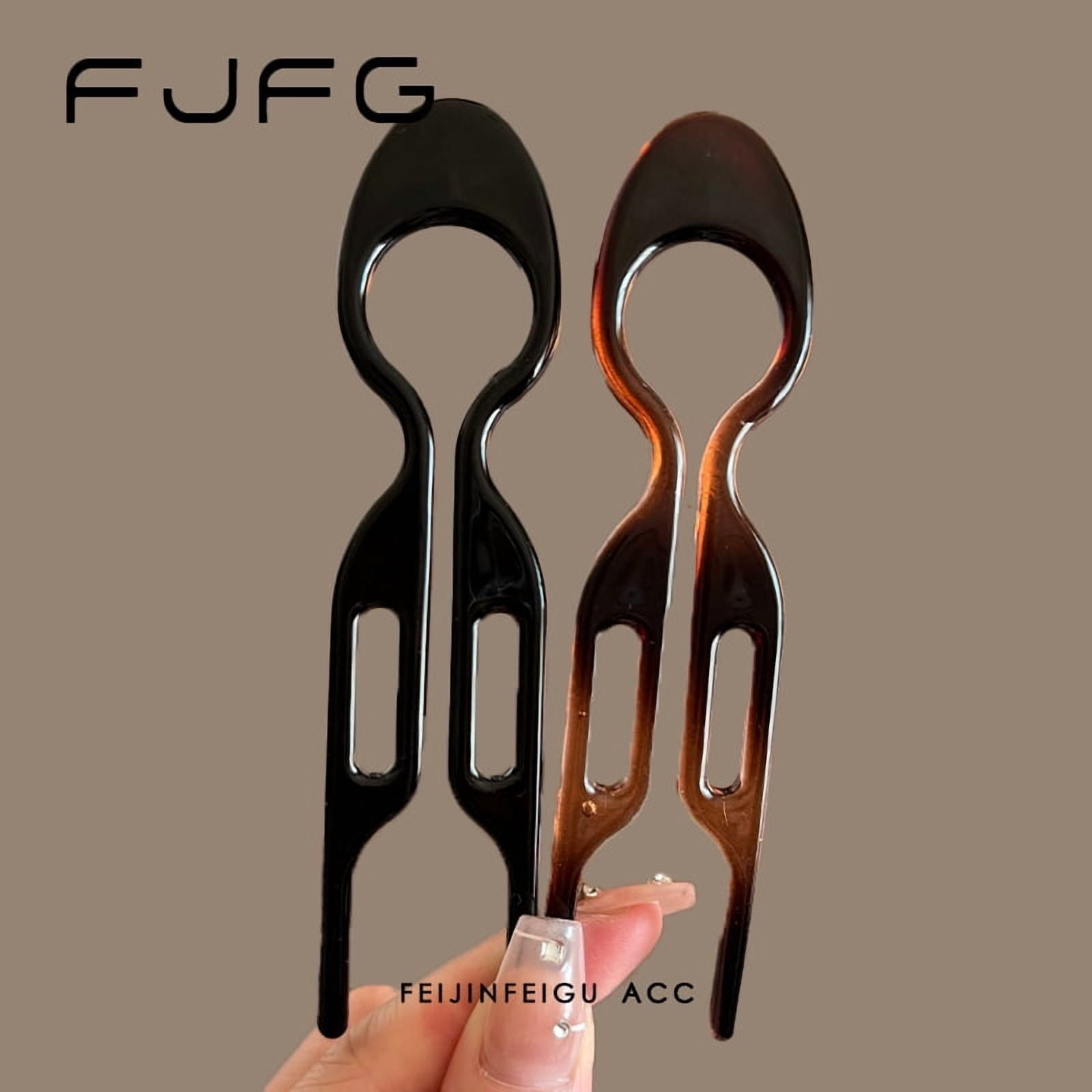 2-pack Simple and multifunctional small fish hairpin for women. New ...