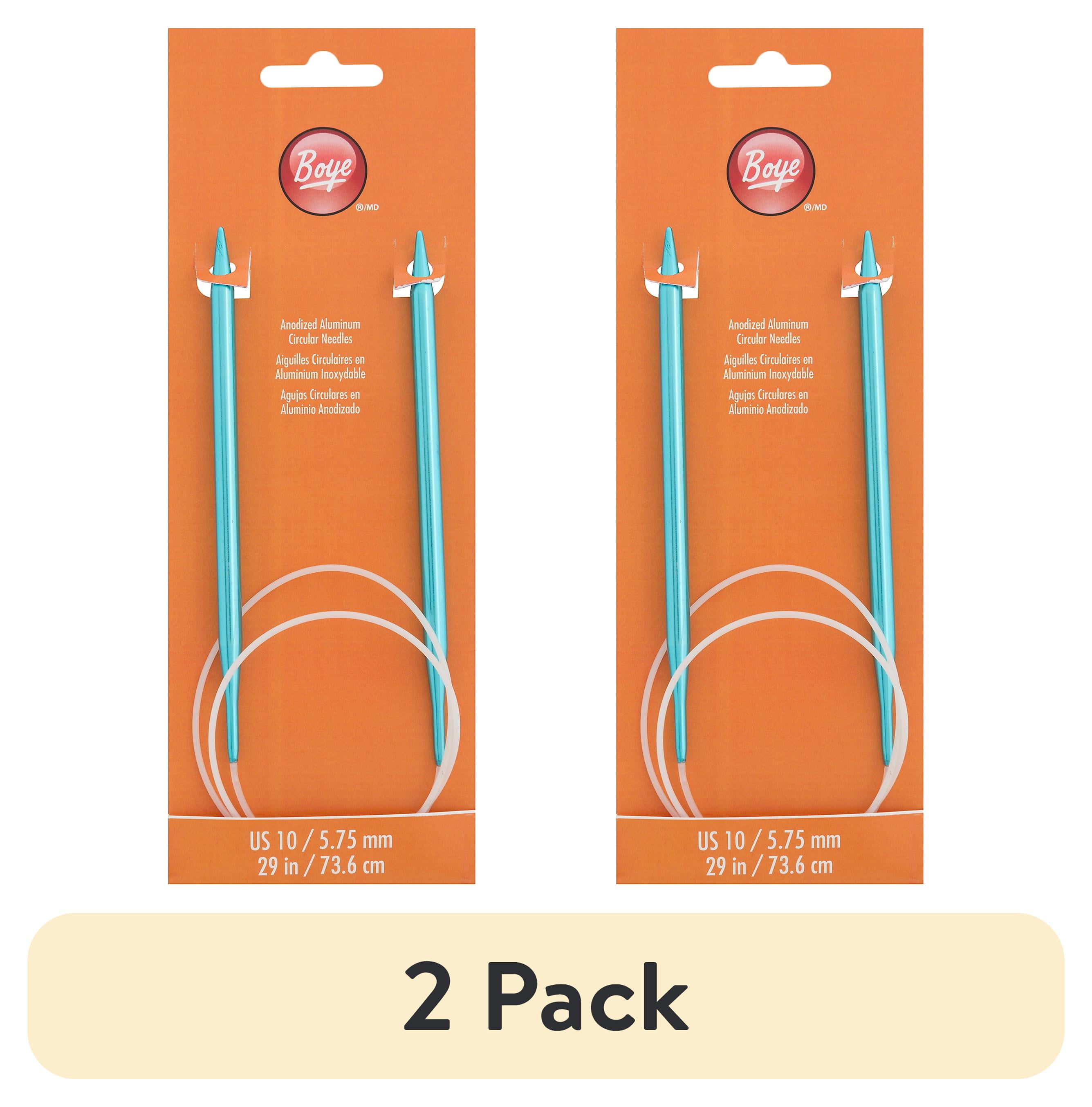 (2 pack) Simplicity Boye 29 in Anodized Aluminum Knitting Circular ...