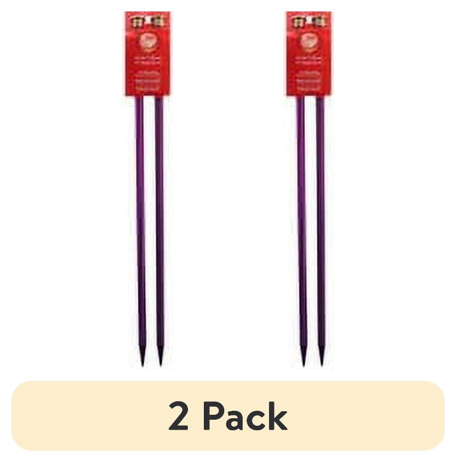 (2 pack) Simplicity Boye Aluminum 14 in Single Point Knitting Needle ...